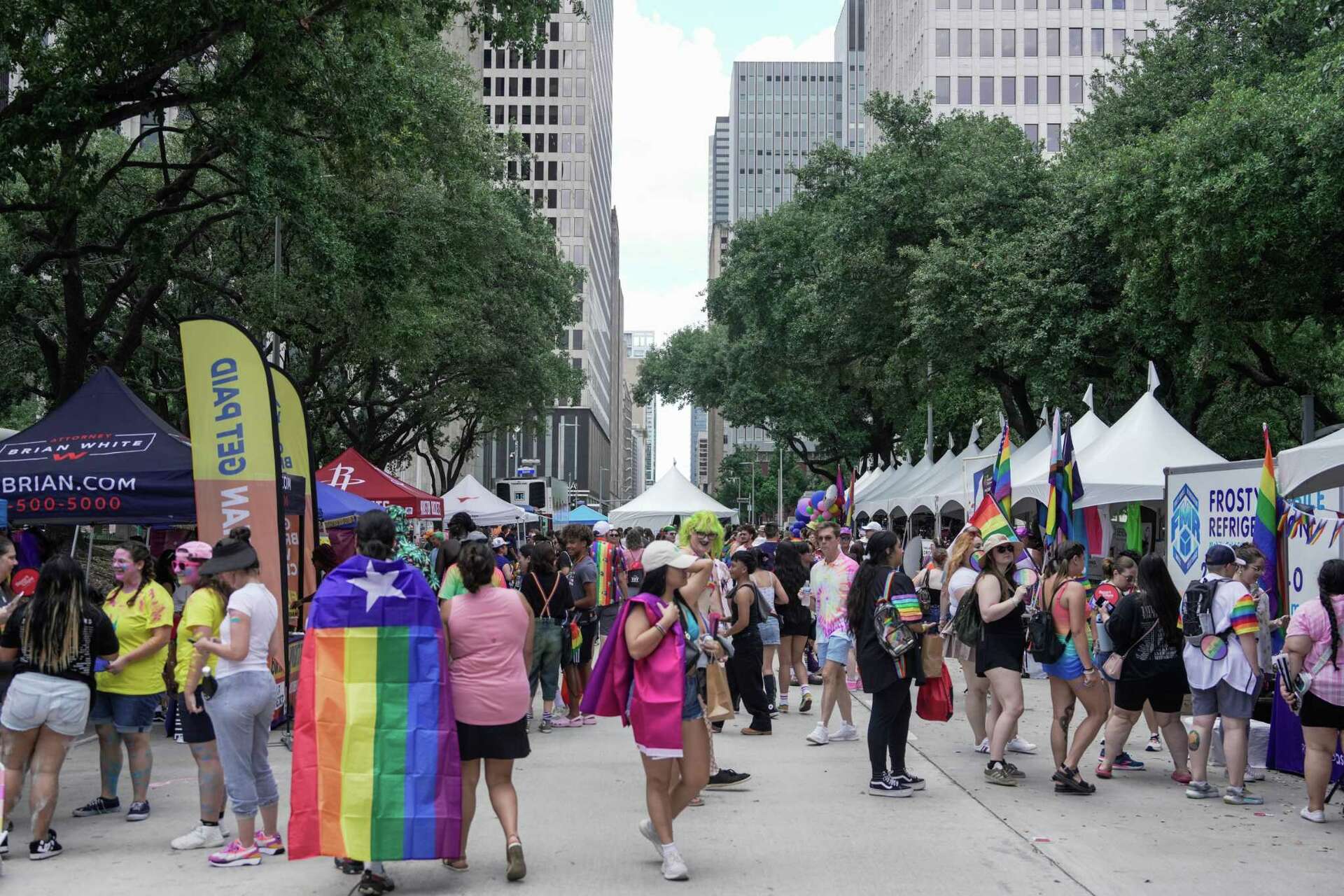 Houston Pride Festival celebrates 47th year of downtown festivities