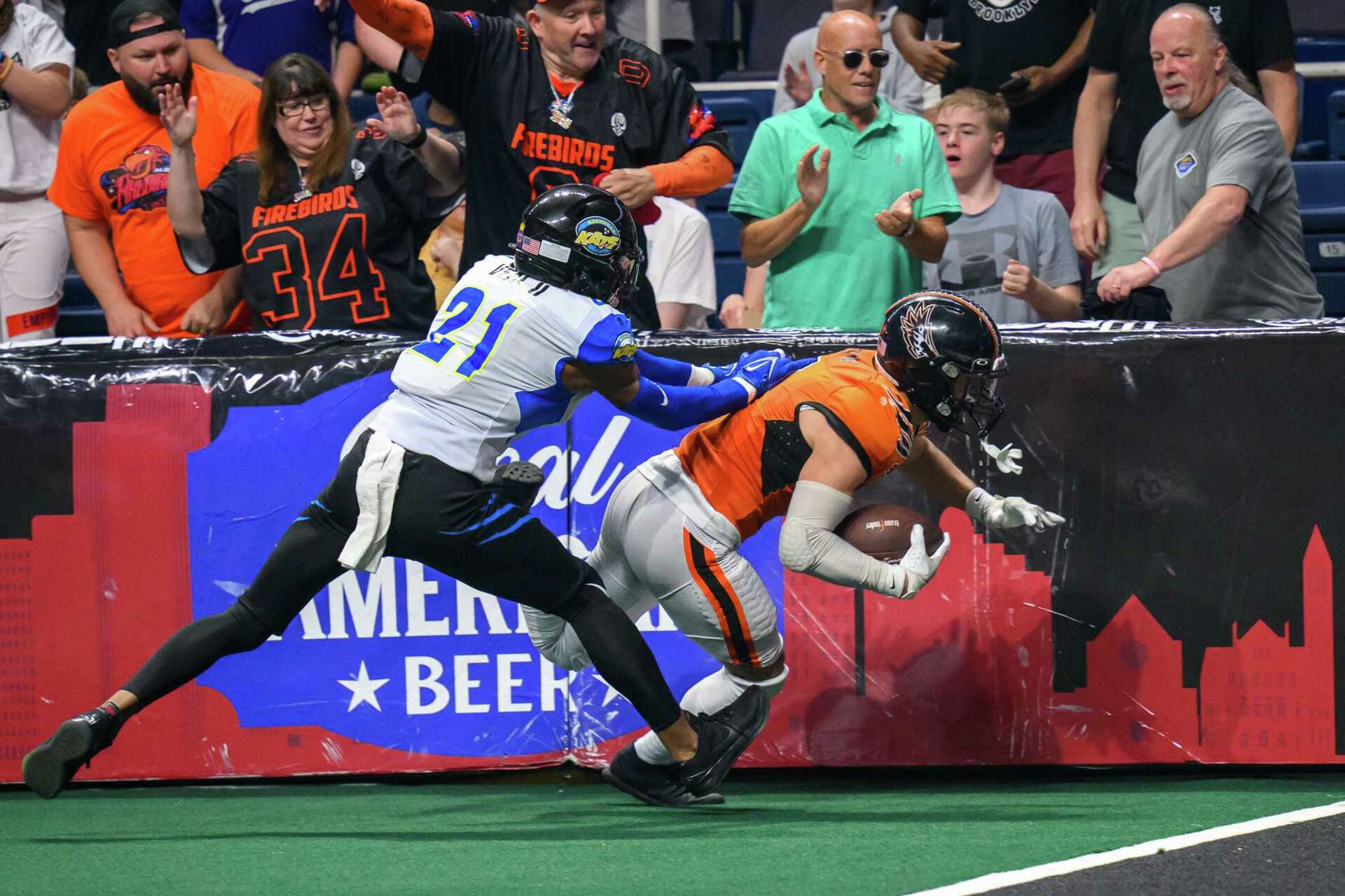 Albany Firebirds cap undefeated season with Arena Football One title