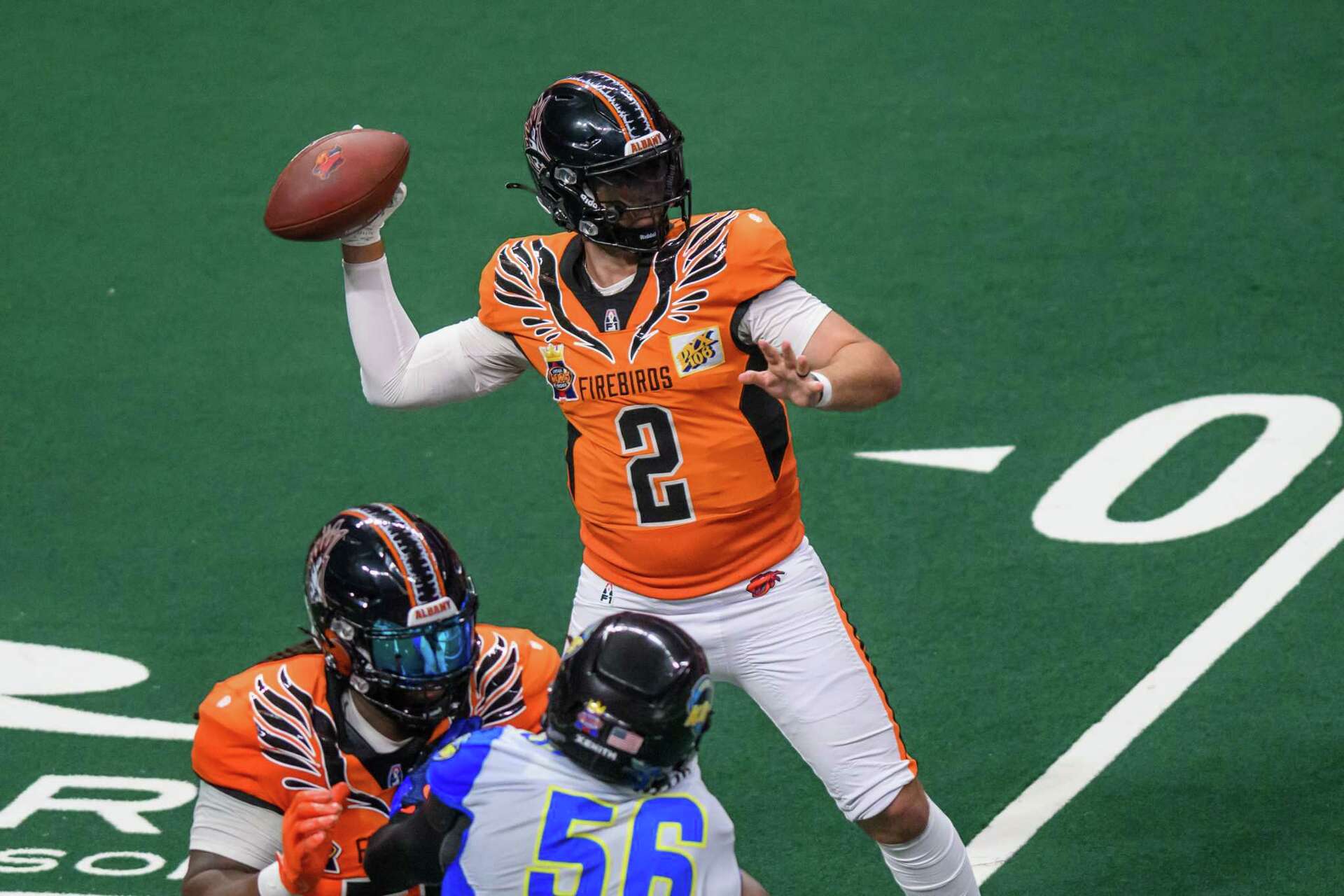 Sam Castronova leads Albany Firebirds to Arena Football One title