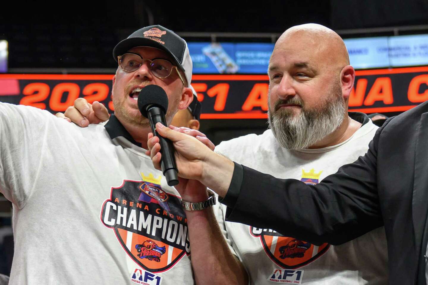 Albany Firebirds cap undefeated season with Arena Football One title