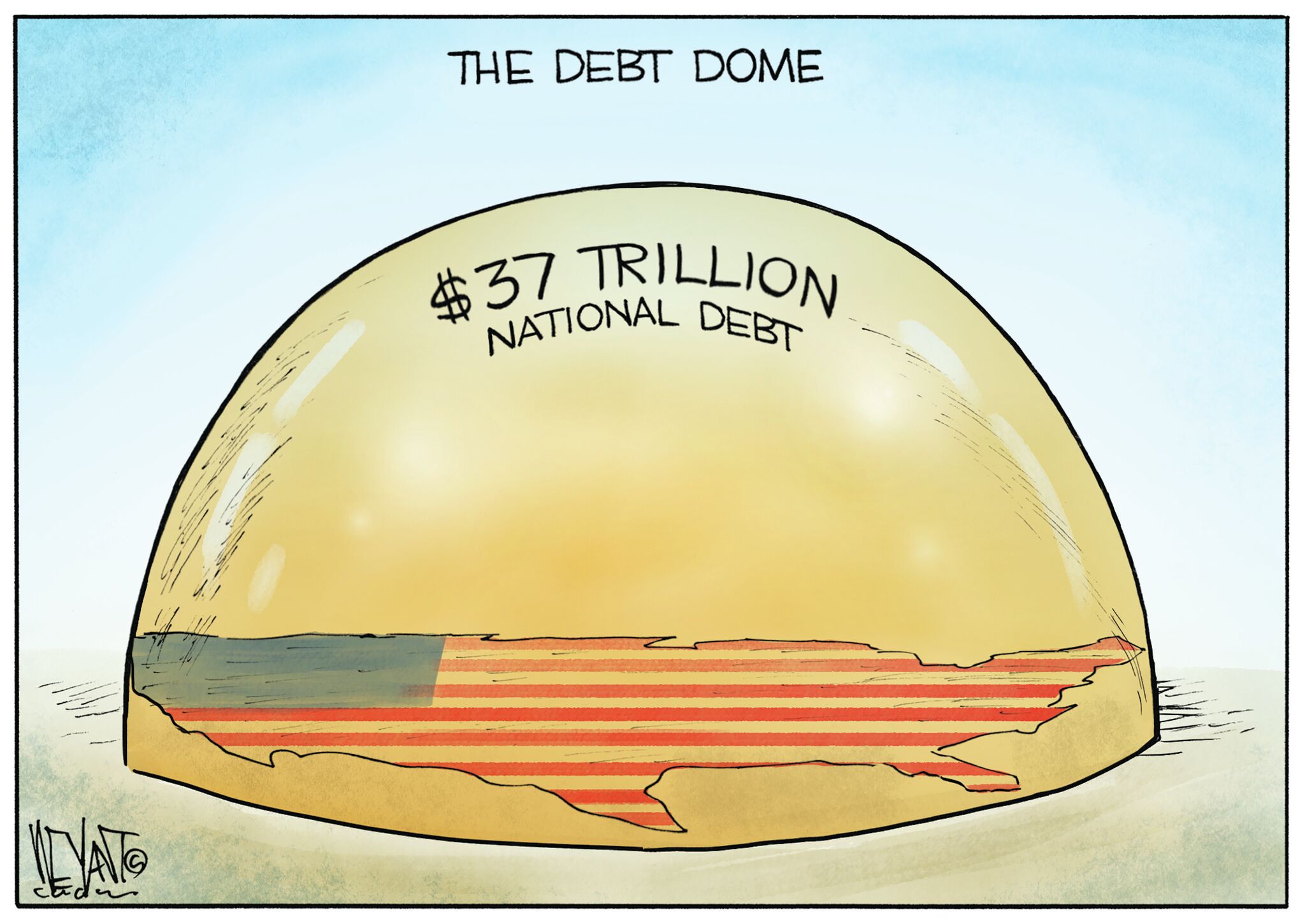 Opinion cartoon: Dome and domer