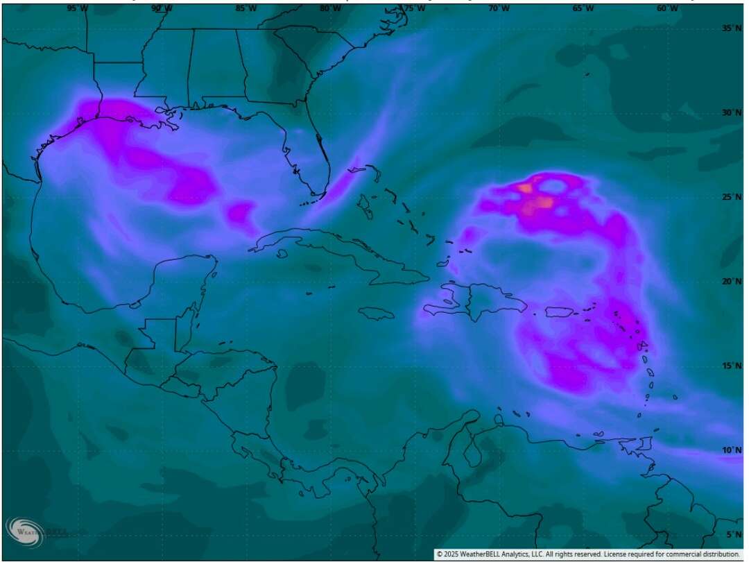 Houston weather this week includes Barry, Saharan dust, fireworks