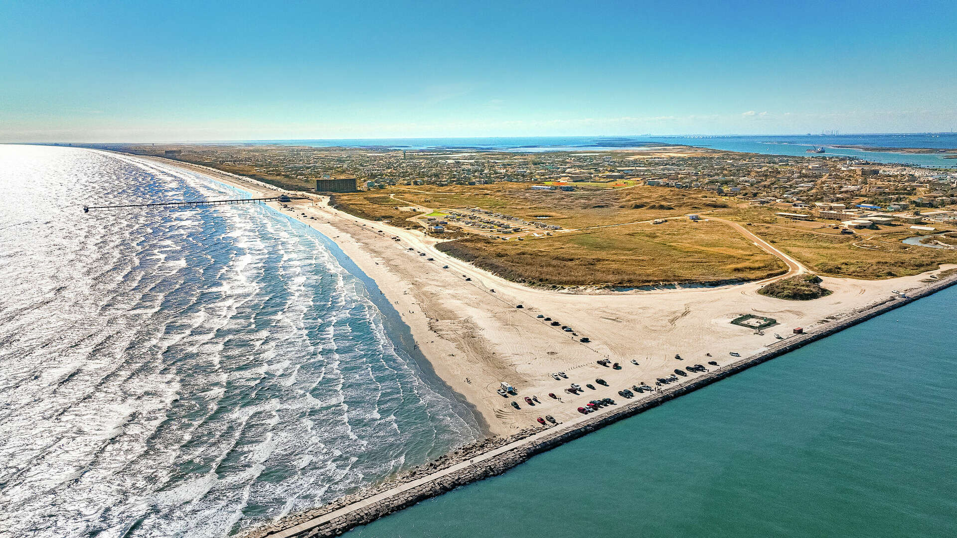 South Texas beaches with the highest bacteria levels