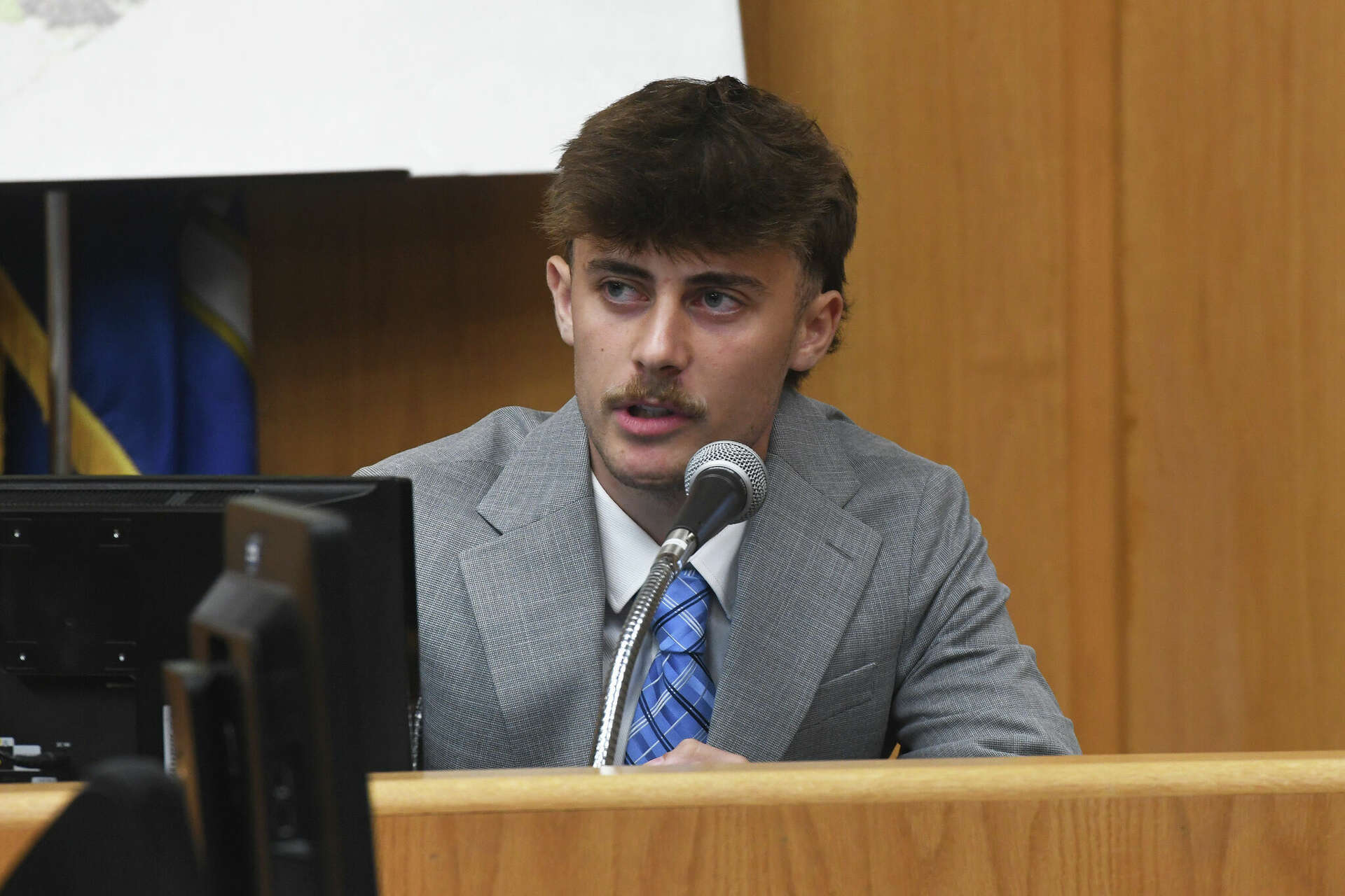 Defendant testifies at murder trial in fatal stabbing of James McGrath