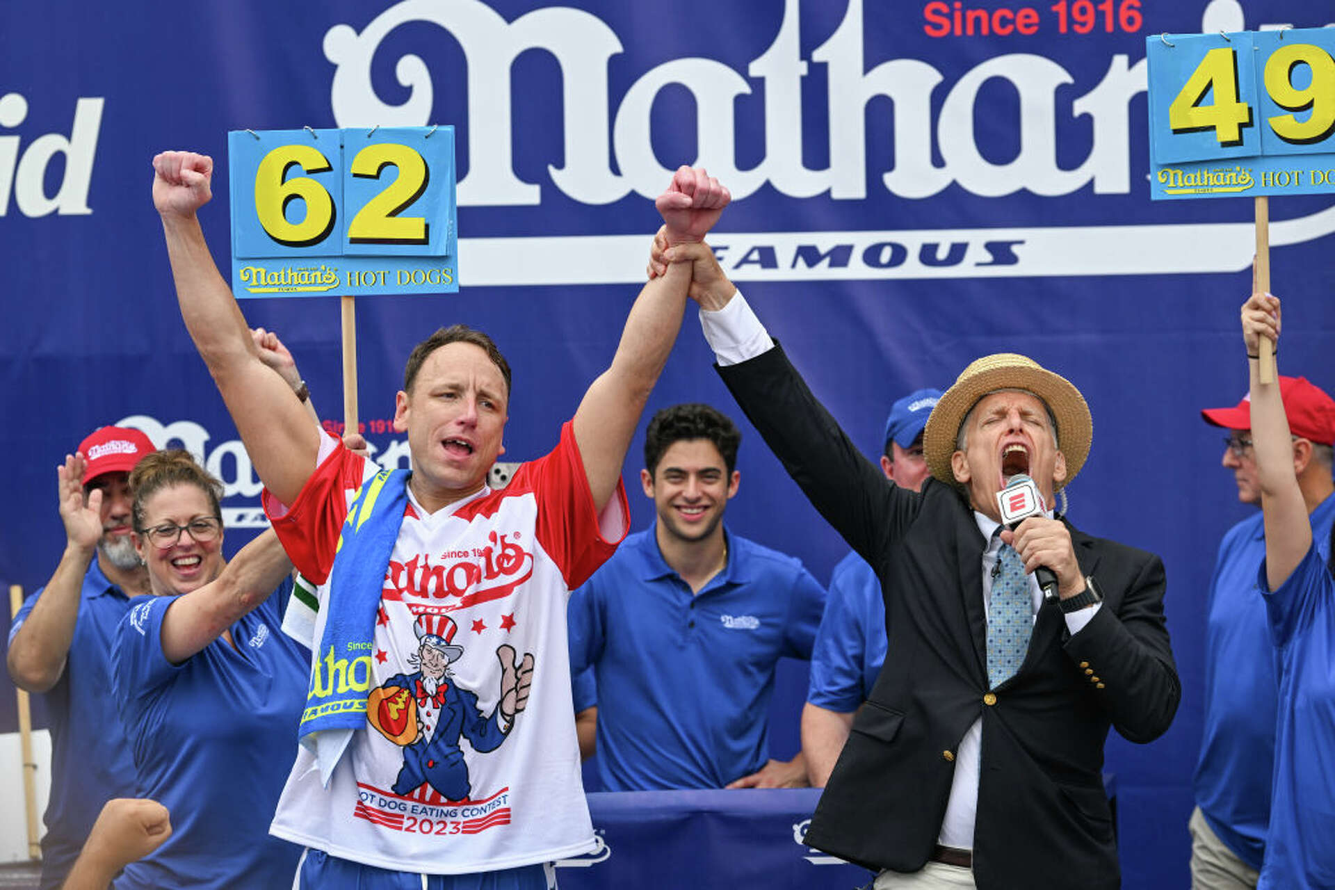 Joey Chestnut hot dog stats: The numbers behind his wins at Nathan's
