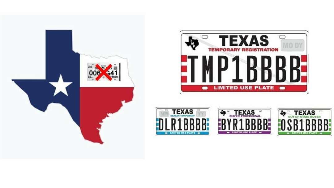 No More Paper Dealer License Plates In Texas