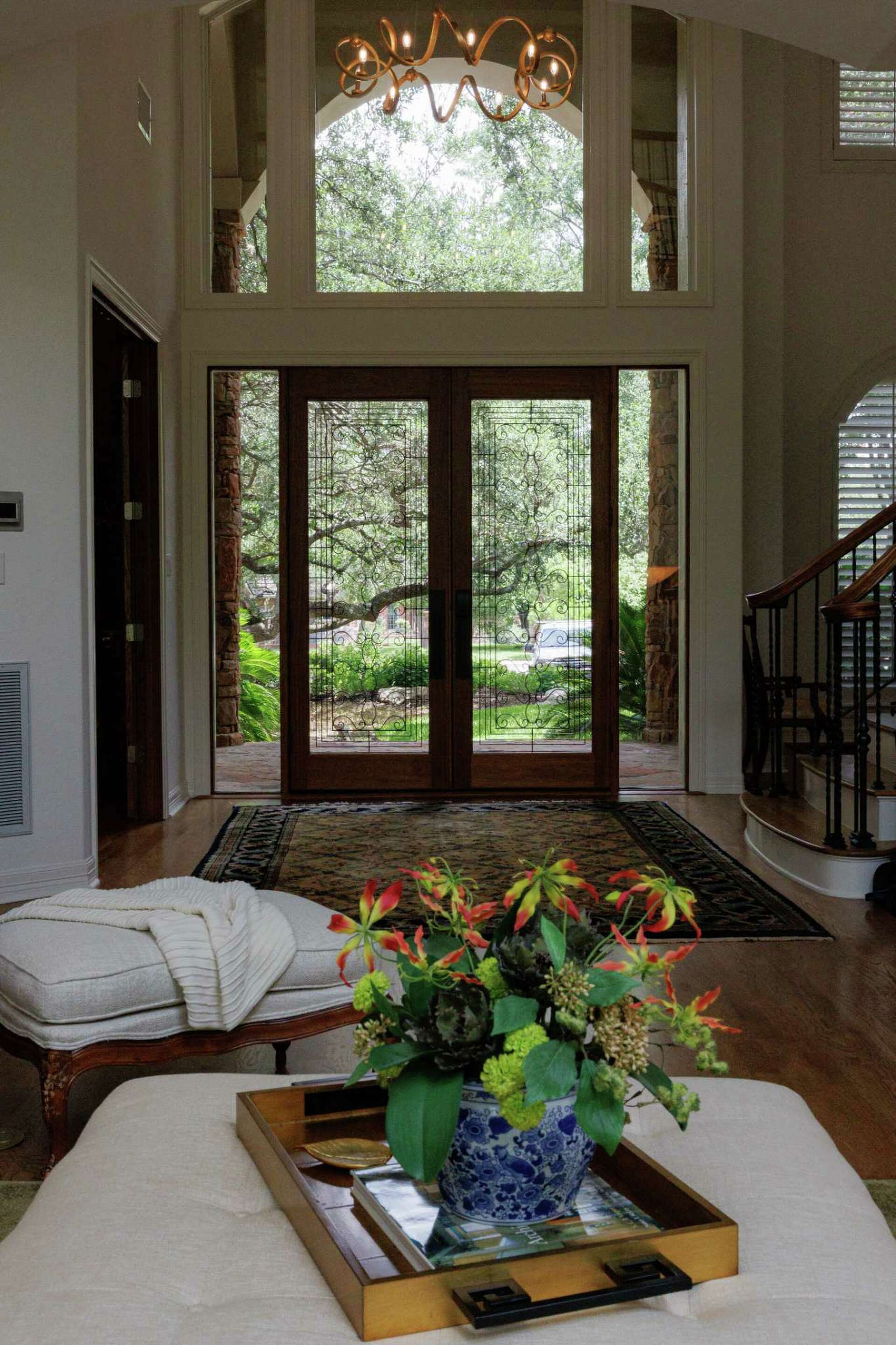 Soaring atrium, 'bridge' make Shavano Park home one-of-a-kind