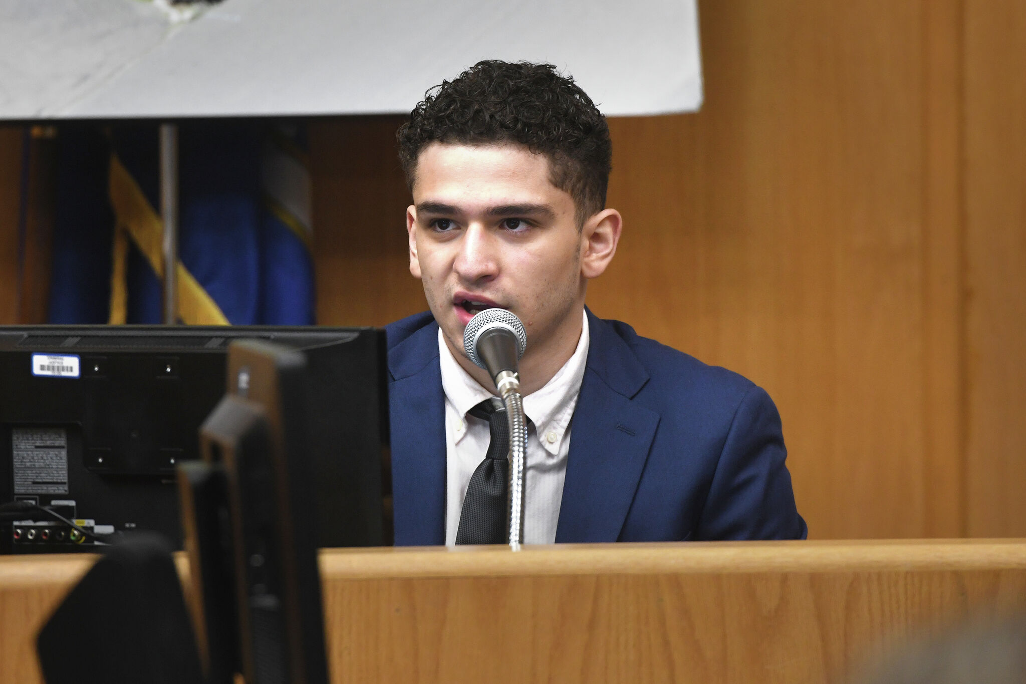 Defendant in James McGrath murder trial says he used knife out of fear