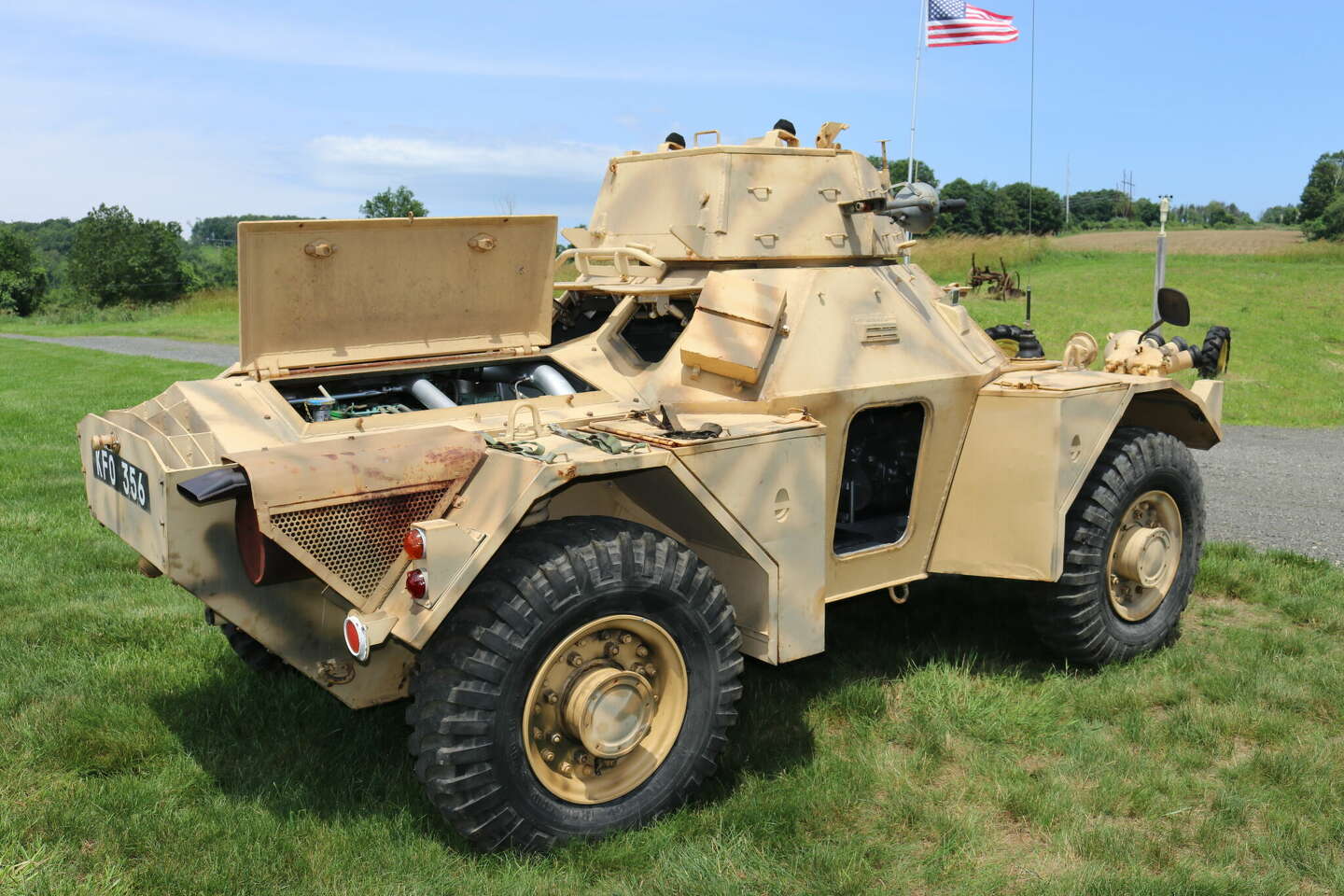 My Ride: A look at this CT collector's 1958 Ferret Mk2 armored vehicle
