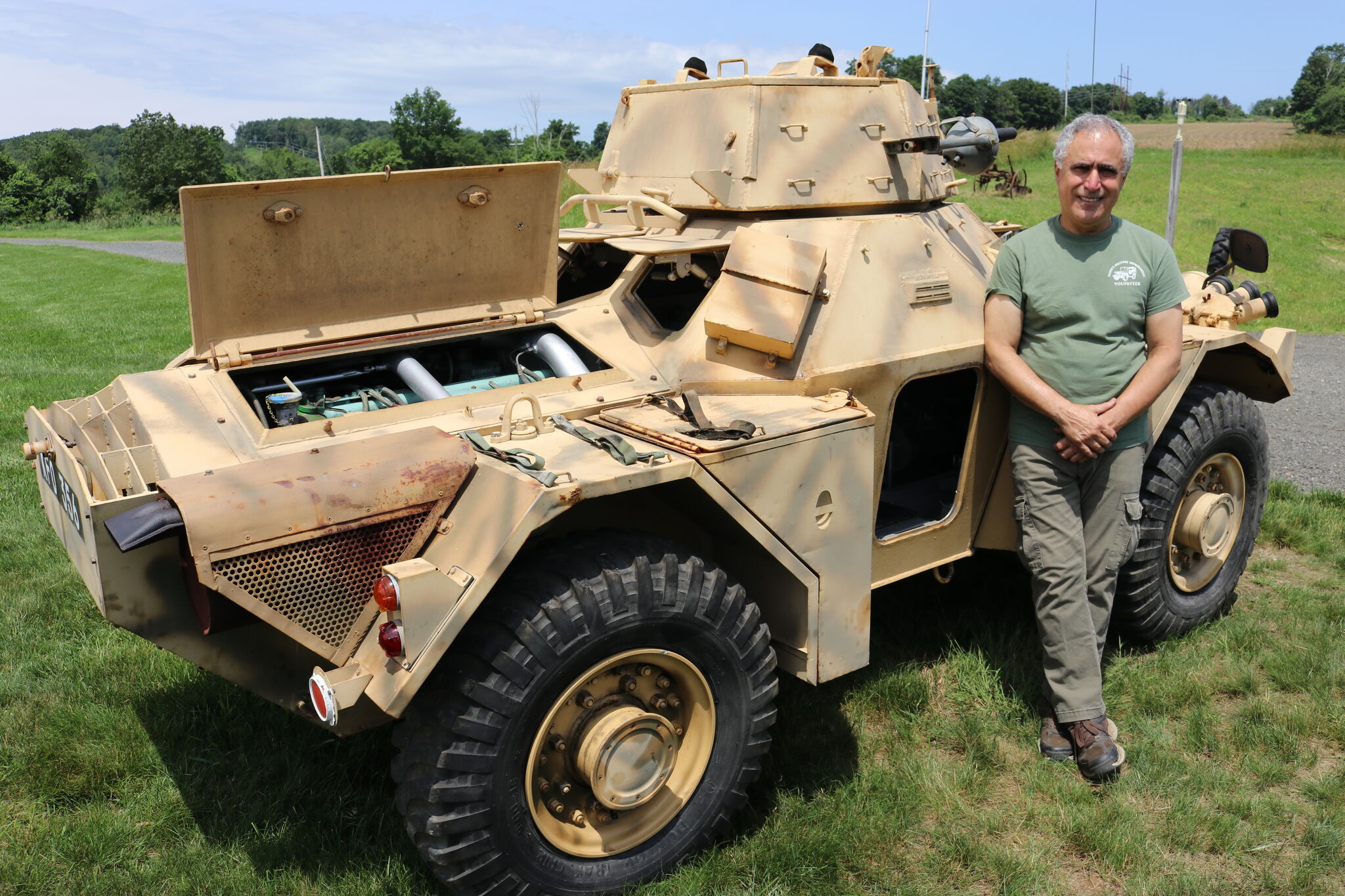 My Ride: A look at this CT collector's 1958 Ferret Mk2 armored vehicle