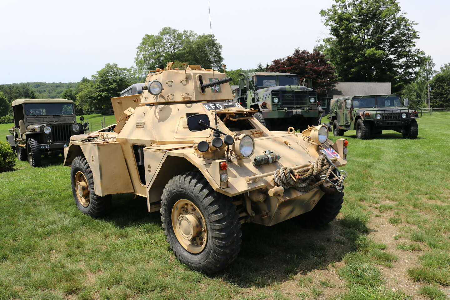 My Ride: A look at this CT collector's 1958 Ferret Mk2 armored vehicle