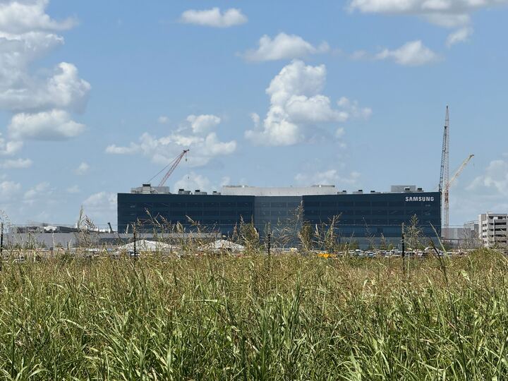 Samsung makes progress on its $17B chip plant in Taylor, Texas