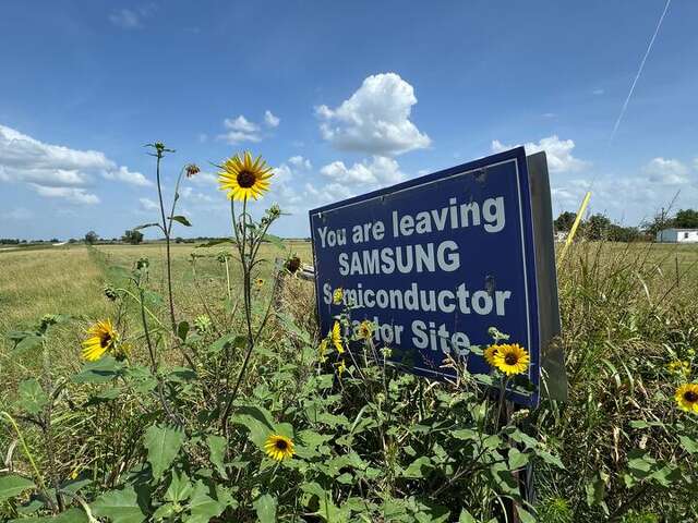 Samsung makes progress on its $17B chip plant in Taylor, Texas