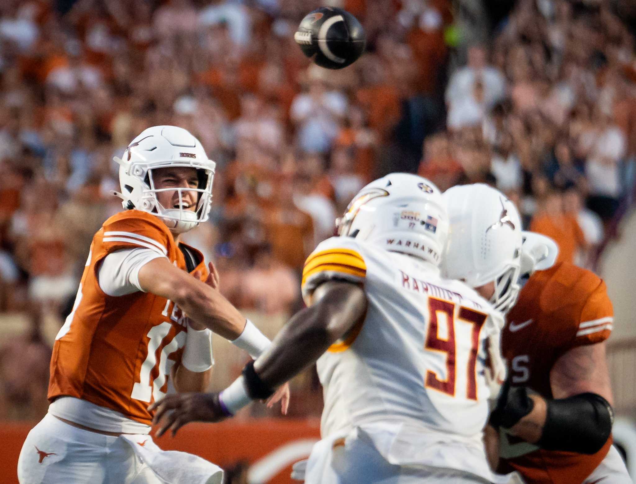Arch Manning stats: How Texas QB did in first career start vs ULM