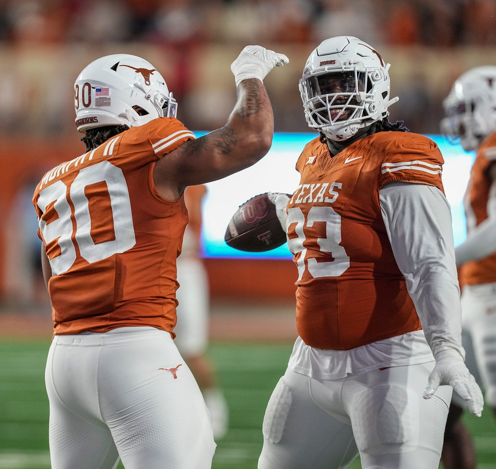 Texas football earns most All-Big 12 First Team selections and awards ...