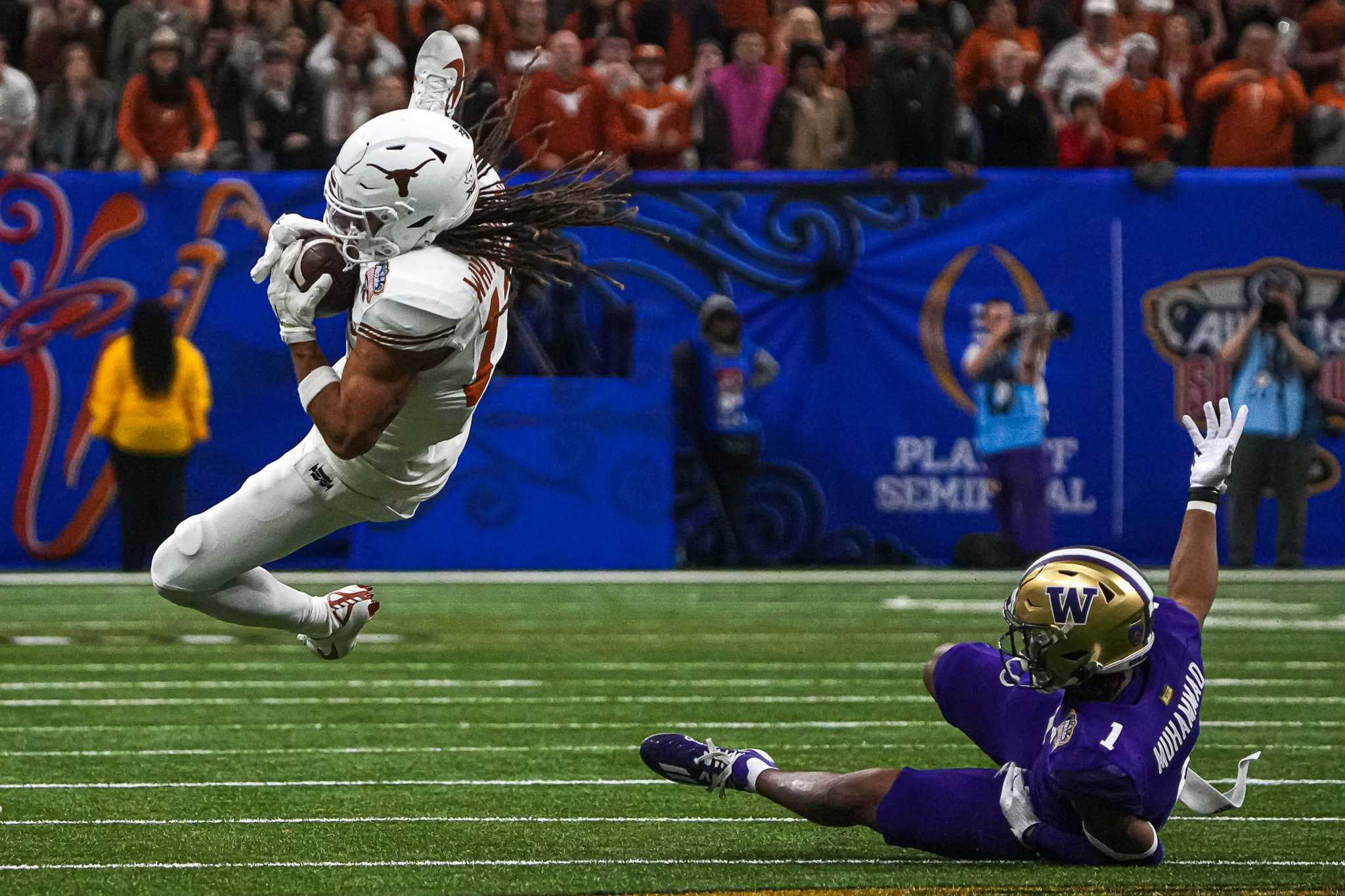 Texas football loses to Washington 37-31 in Sugar Bowl CFP semifinal