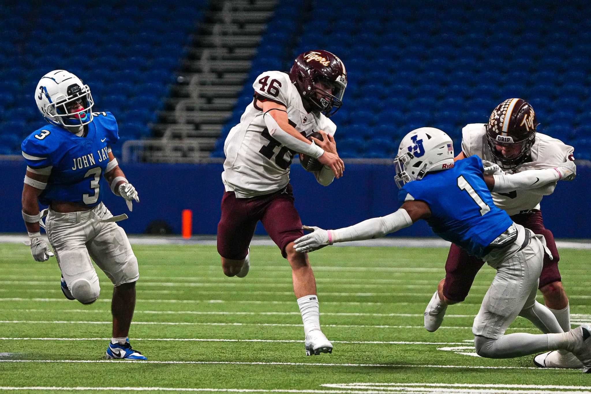 Dripping Springs powers to third playoff win as Jaceton Gotta soars