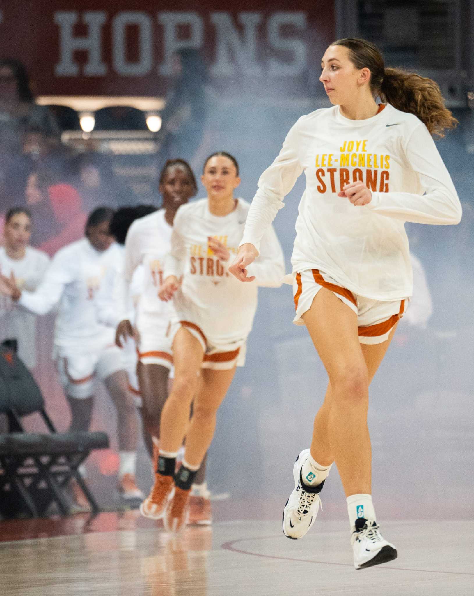 Texas basketball player Taylor Jones ready for taller Big 12 foes