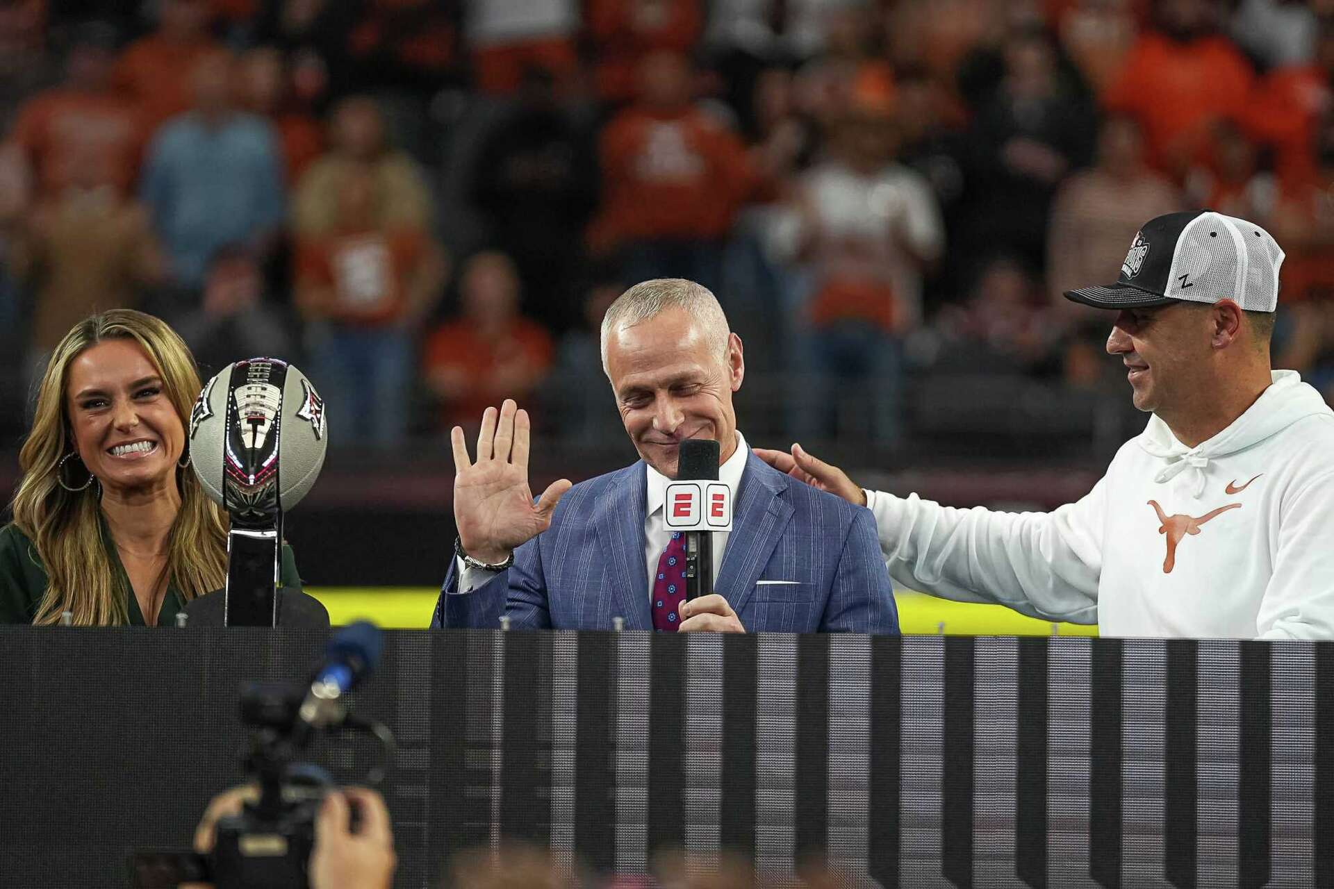 Texas football players, coaches react to being third seed in CFP