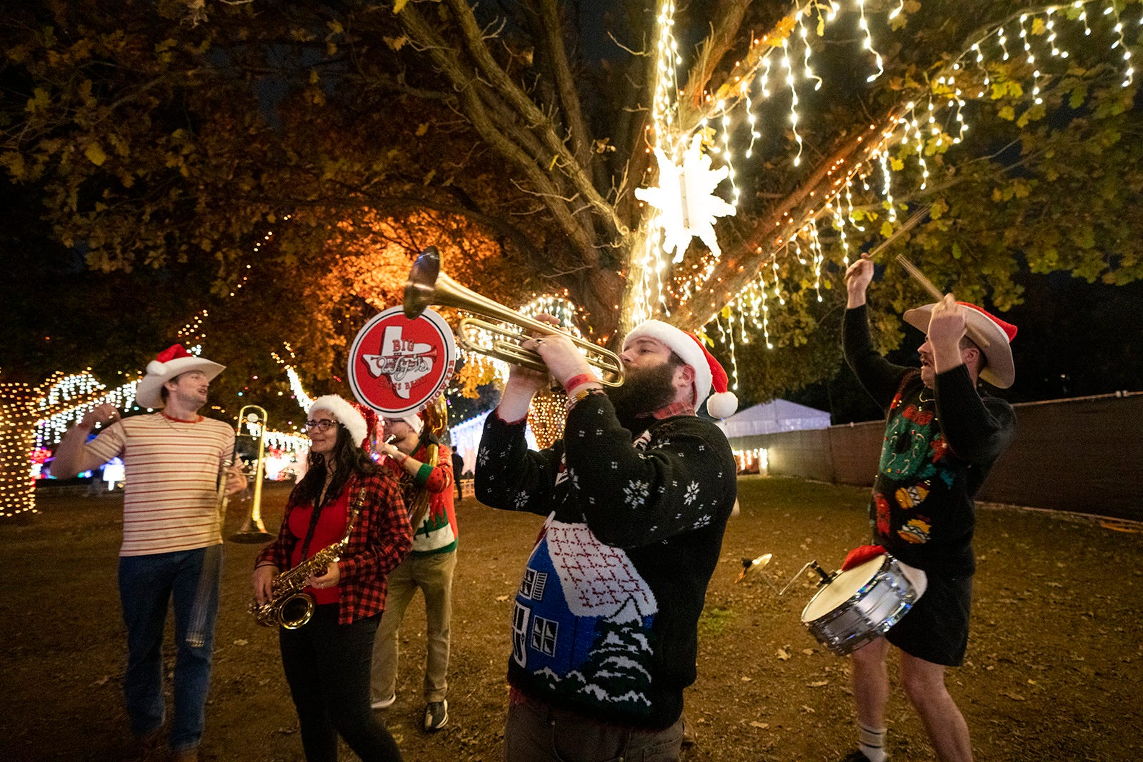 Preview of this year's Austin Trail of Lights; see photos