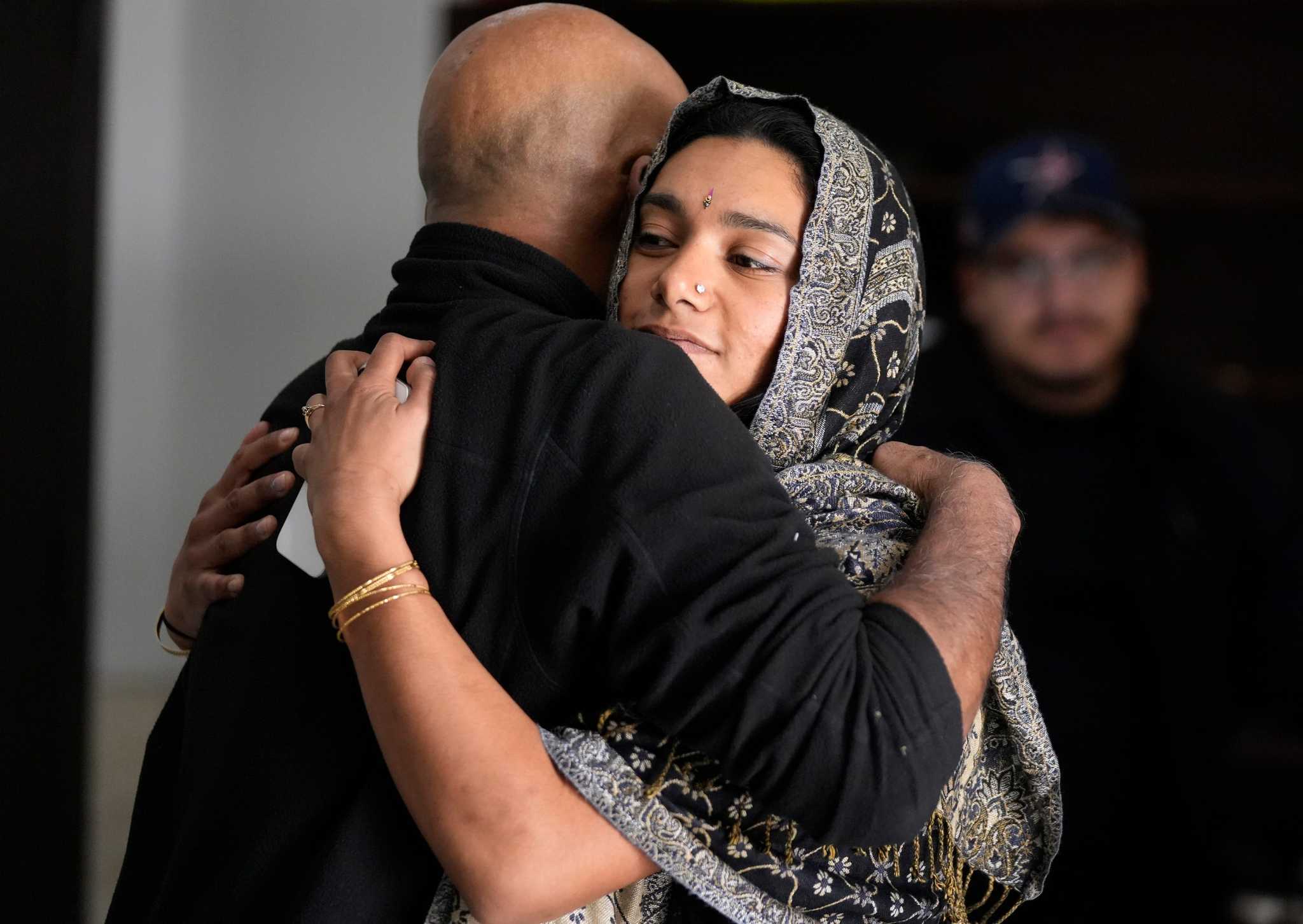 Austin shooting victim Sabrina Rahman's funeral inside Texas mosque