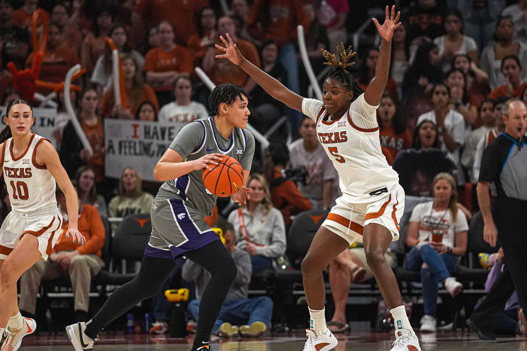 Live updates: Texas, Kansas State basketball play in Big 12 semifinals