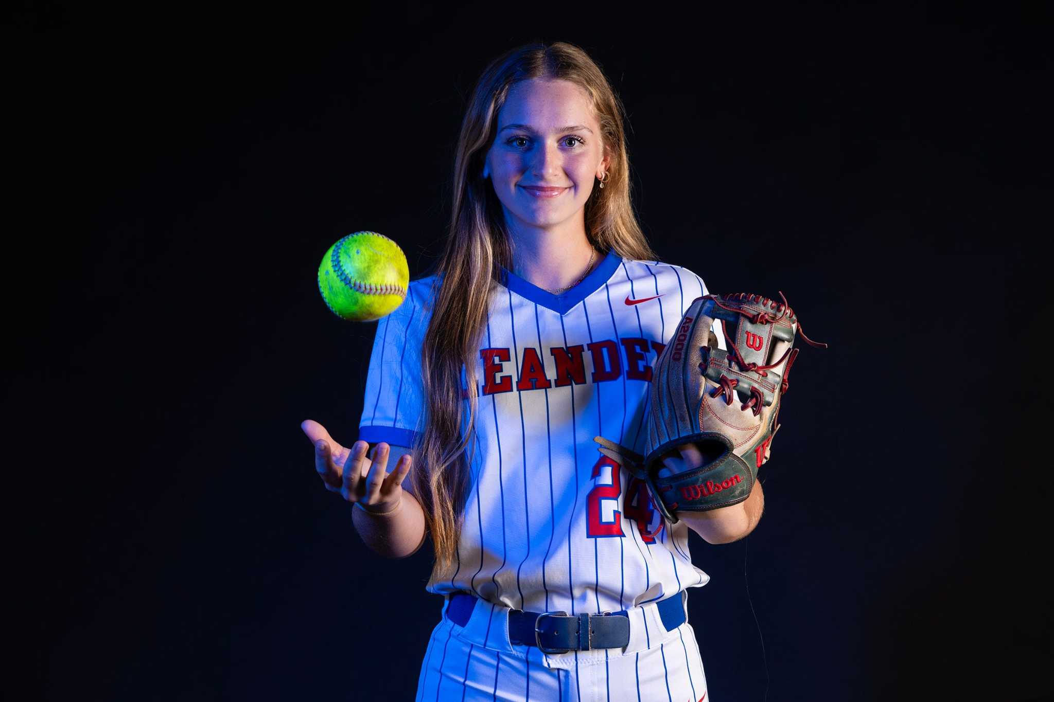 Faces off the field: Catelyn Beckerley, senior, Leander softball