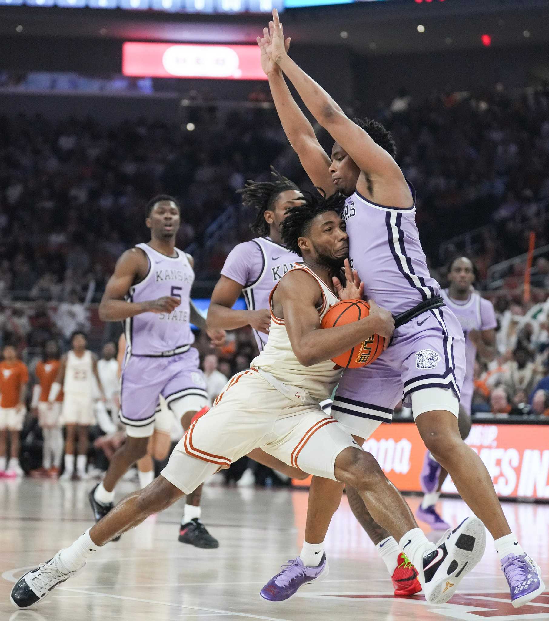 Max Abmas reaches milestone as Texas basketball beats Kansas State