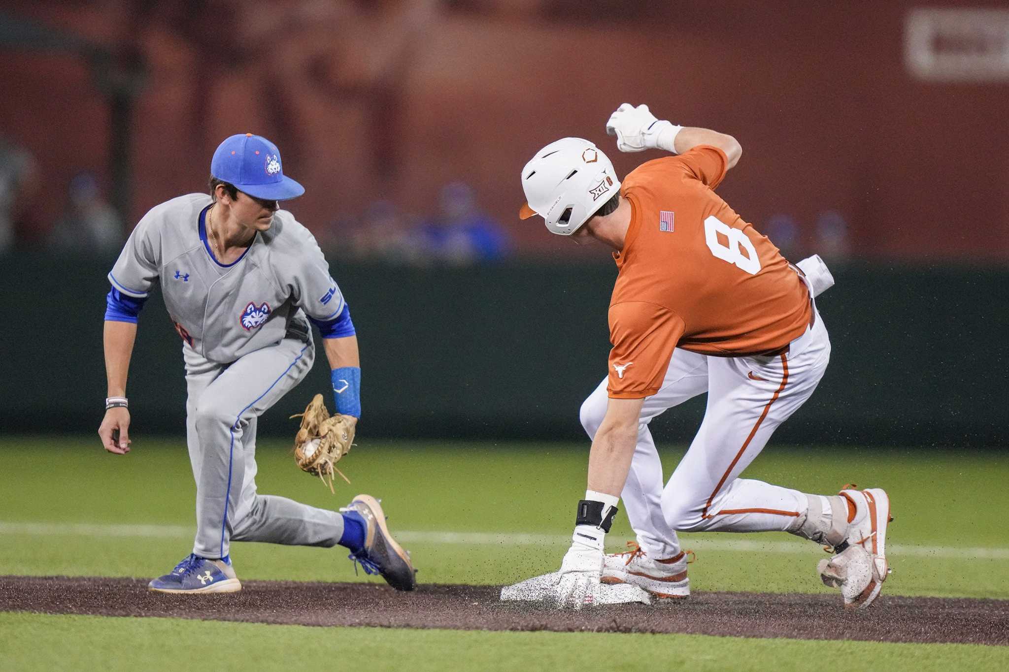Texas baseball team empties bench in beating of Houston Christian