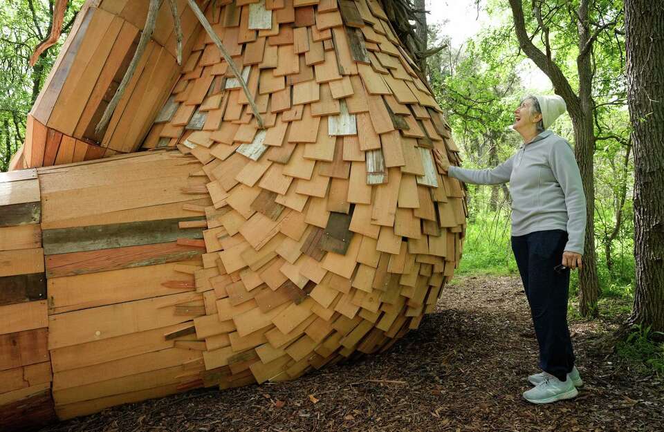 Meet Malin, Austin's new 18-foot-tall troll at Pease Park