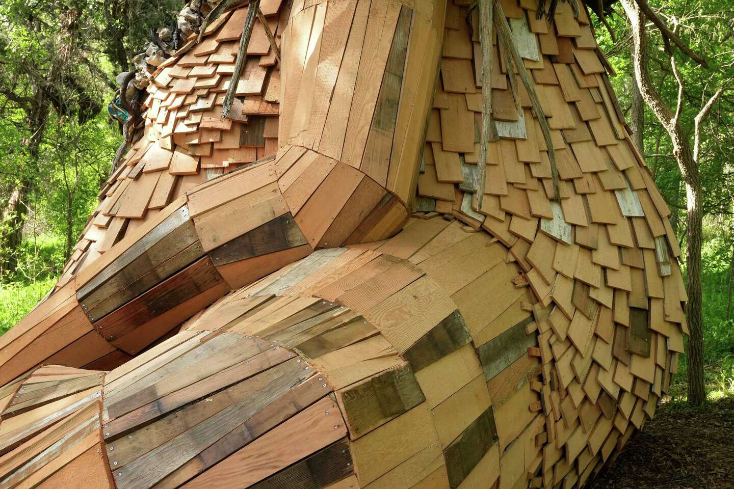 Meet Malin, Austin's new 18-foot-tall troll at Pease Park