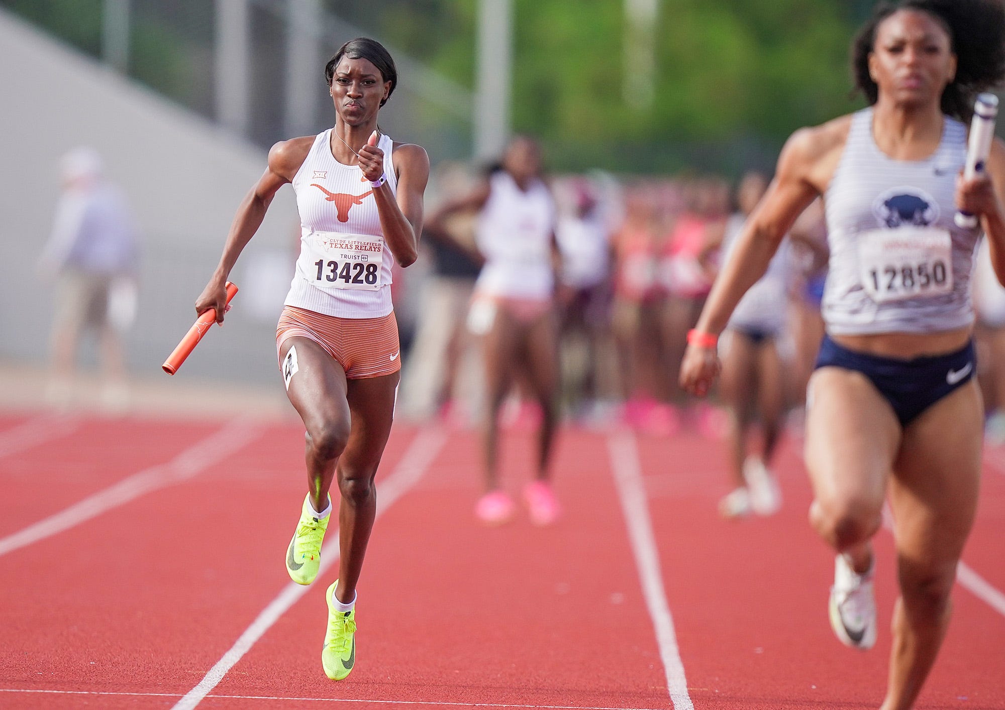 Longhorns' Aaliyah Foster wins women's long jump at Texas Relays