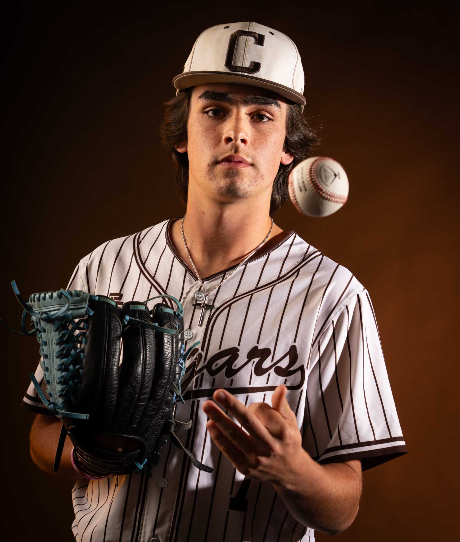 Faces off the field: Hunter Dement, Crockett senior pitcher