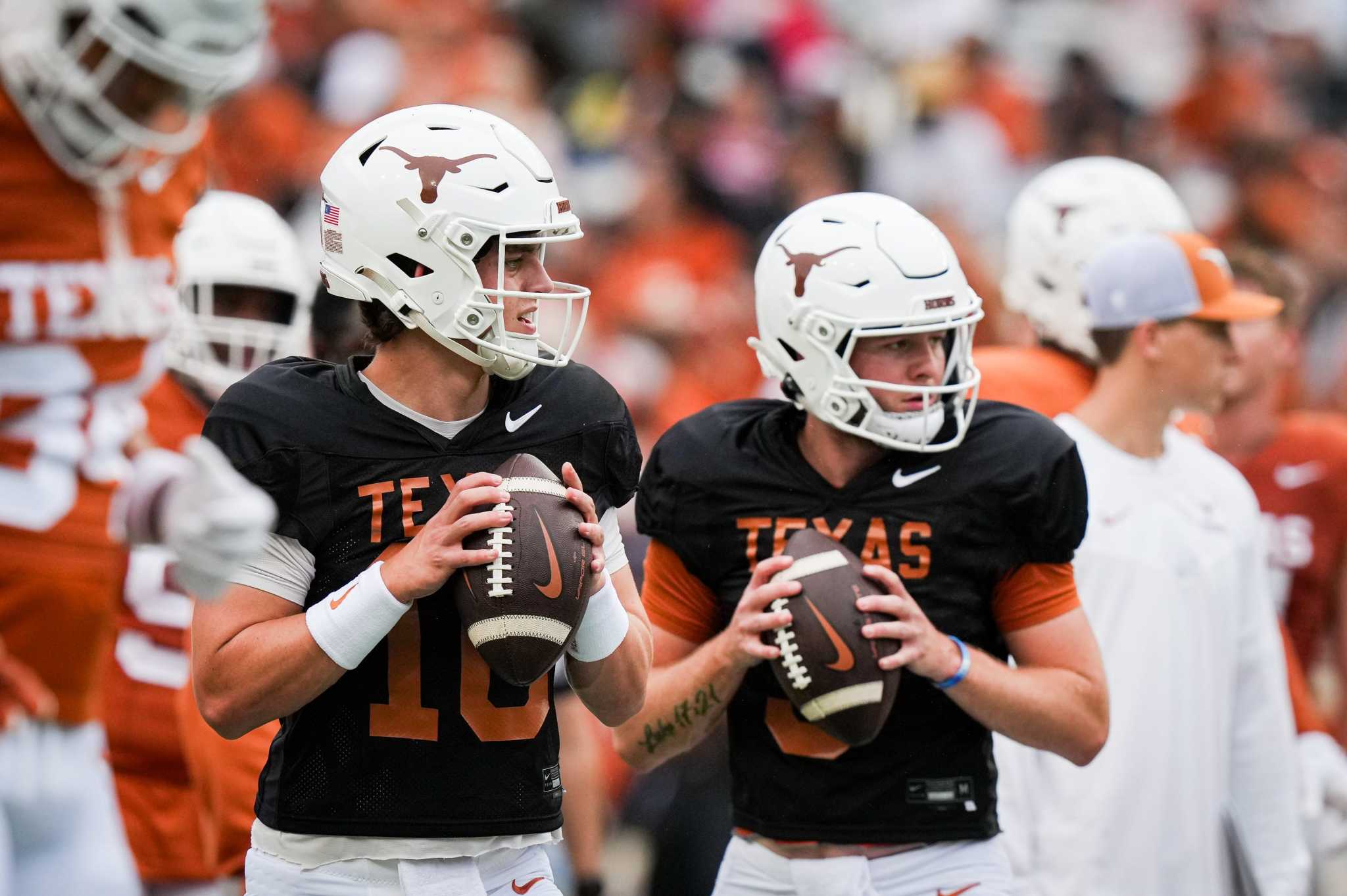 Texas quarterbacks Quinn Ewers and Arch Manning both are solid options