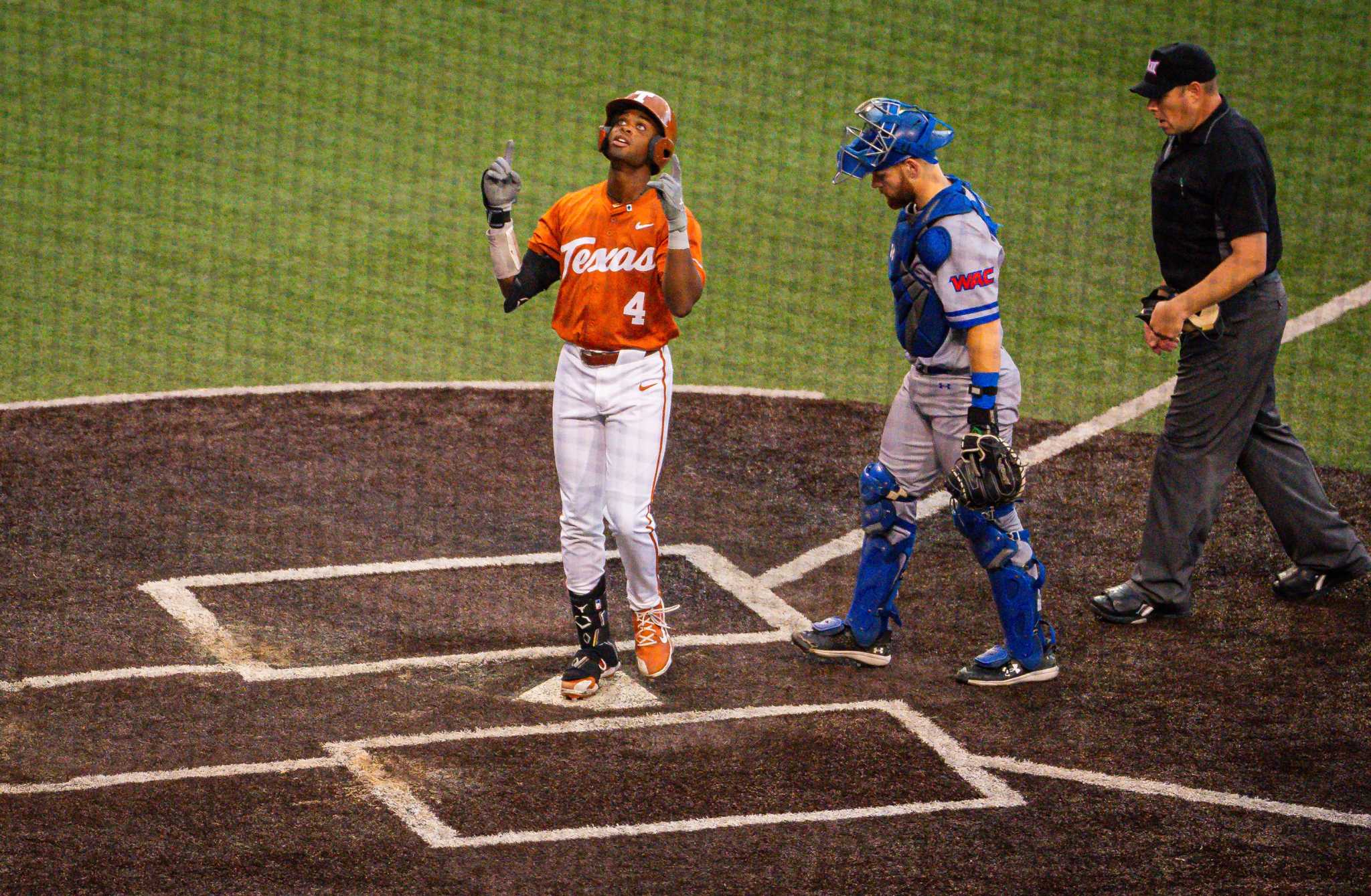 Texas baseball now getting good at-bats from struggling players Porter ...