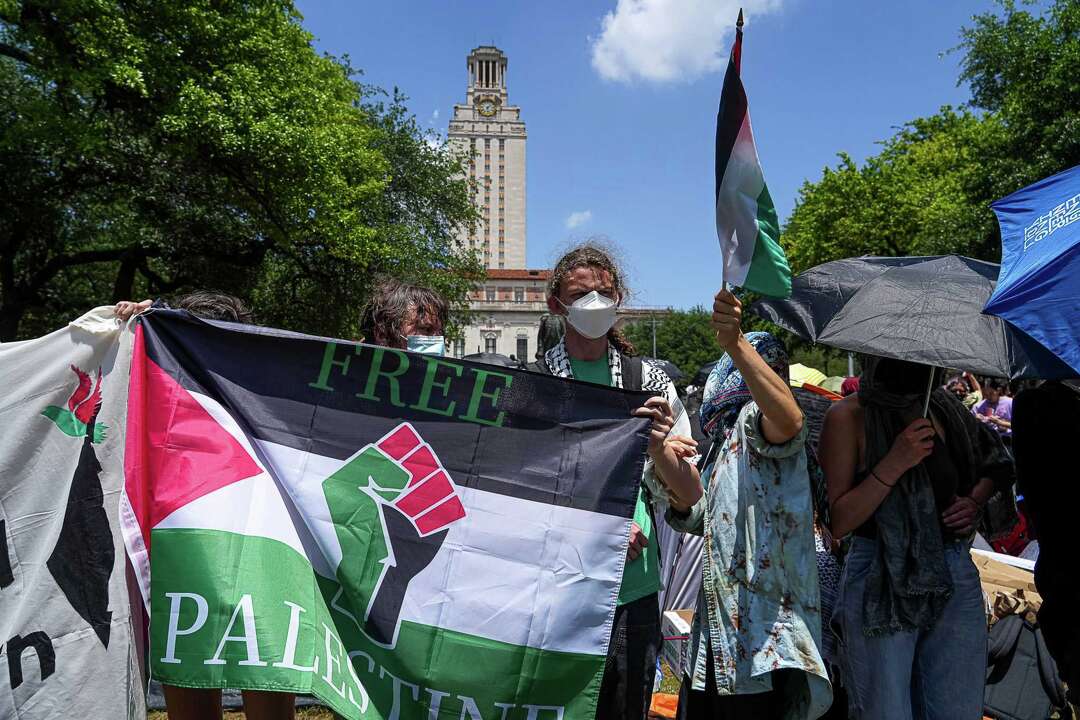 Seventy-nine pro-Palestine protesters arrested during encampment UT-Austin