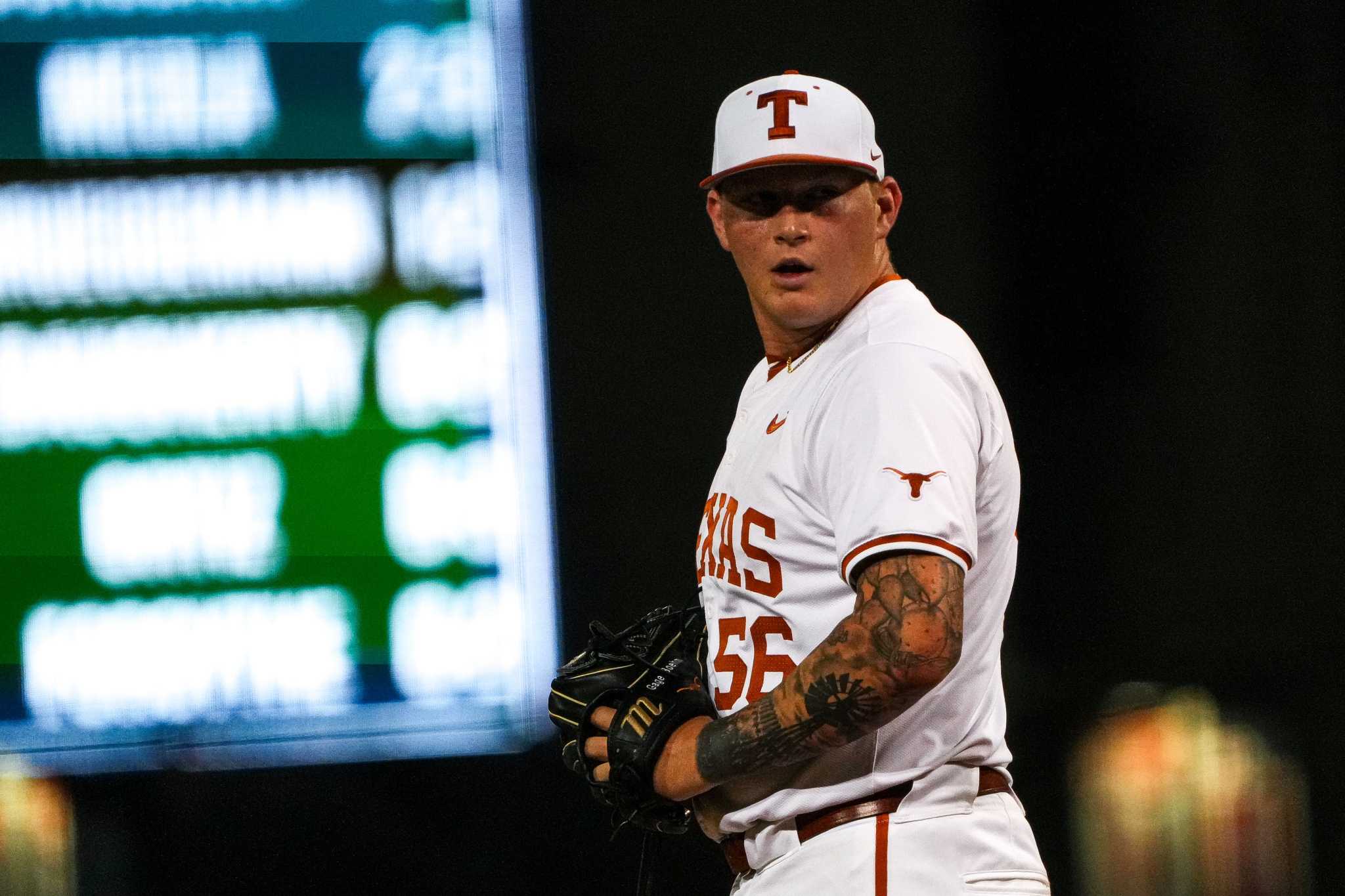 Pitcher Gage Boehm becomes a standout during Texas baseball debut