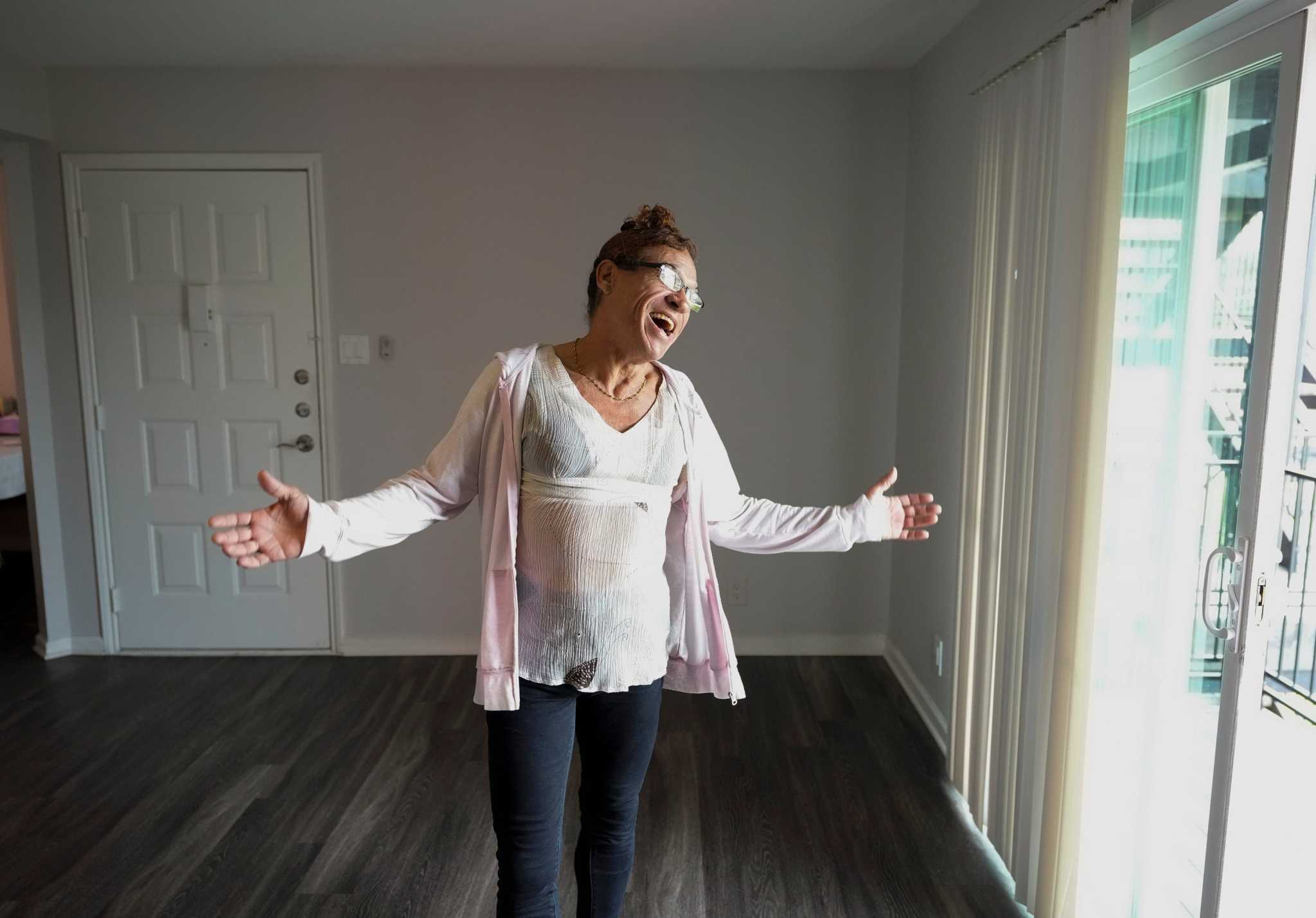 Deborah Martinez now has a home after experiencing homelessness in Austin