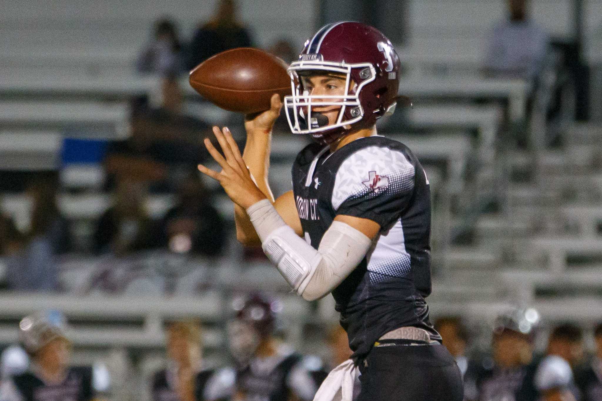 Photos: Ganado 55, Johnson City LBJ 14 - Young Eagle squad bows out of ...