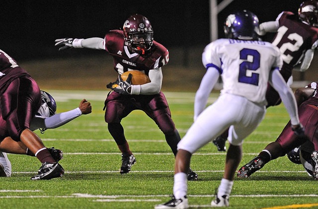 Central football team's season ends with tough loss to Humble