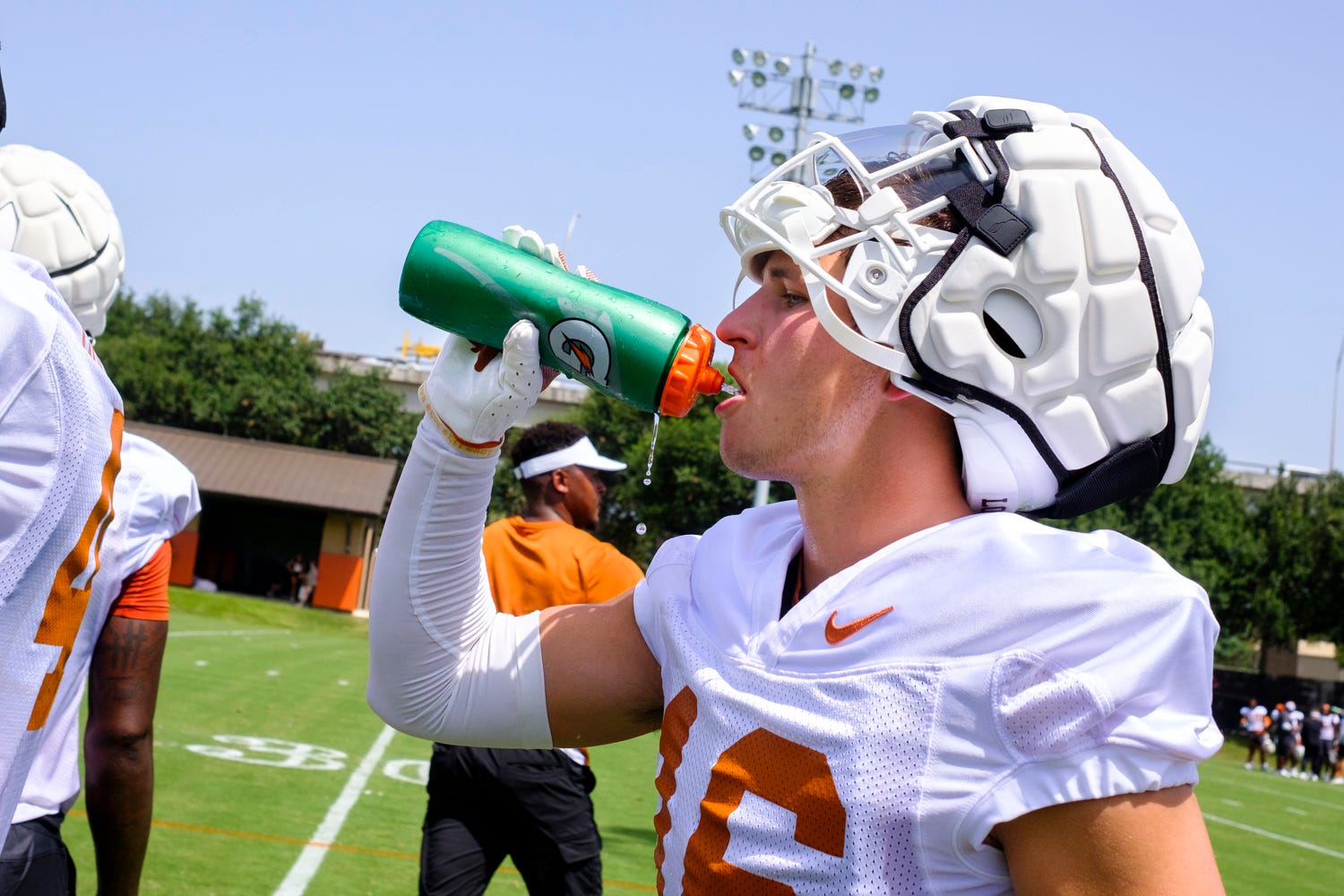 The Texas football team held its second practice on Thursday. Here are ...