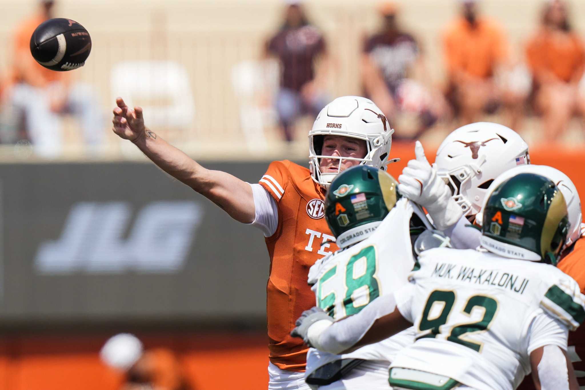 Texas football dominates Colorado State 52-0: Game recap for Week 1