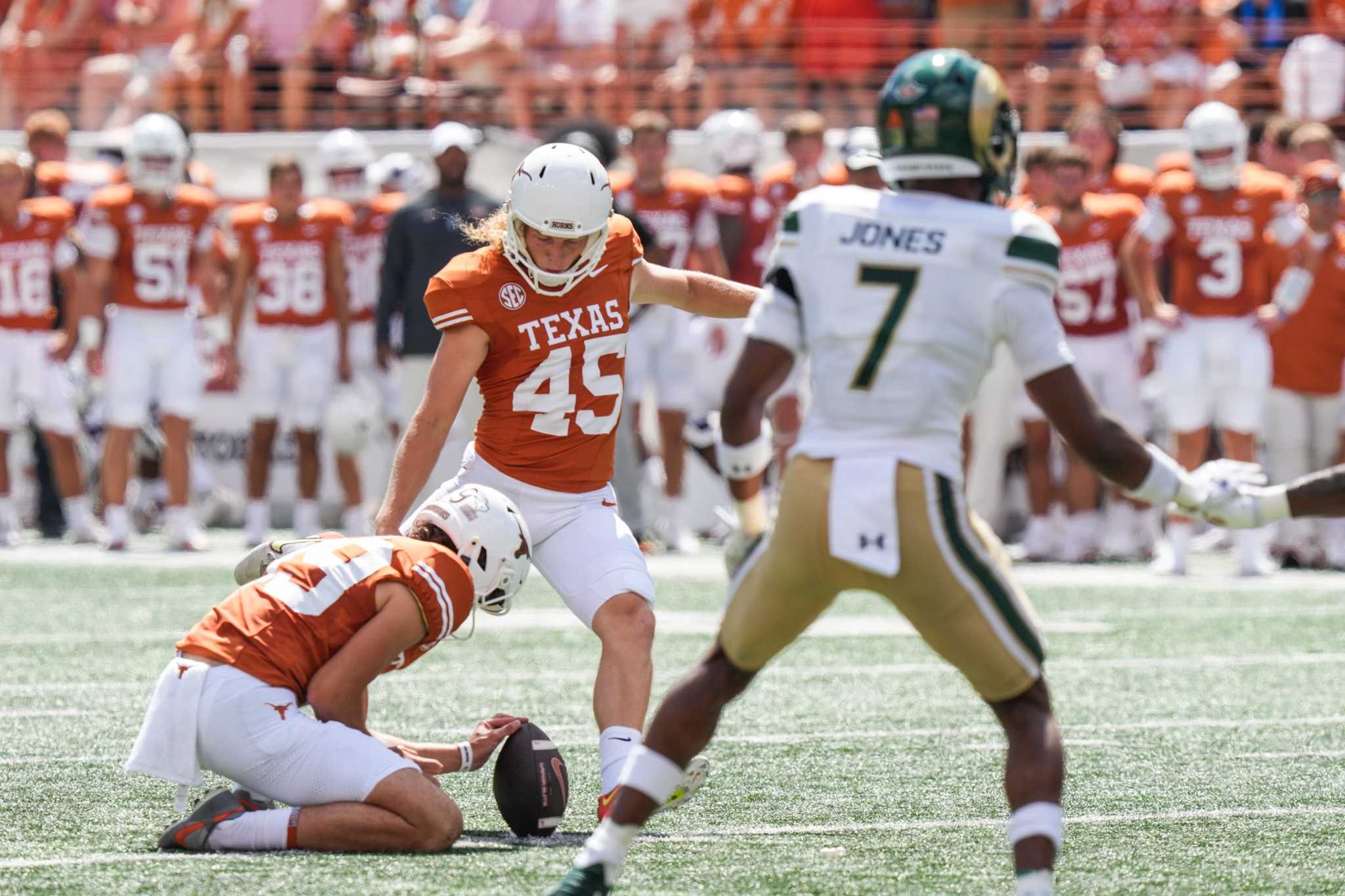 Texas football: Justin Tucker advises Bert Auburn to 'just kick the ...