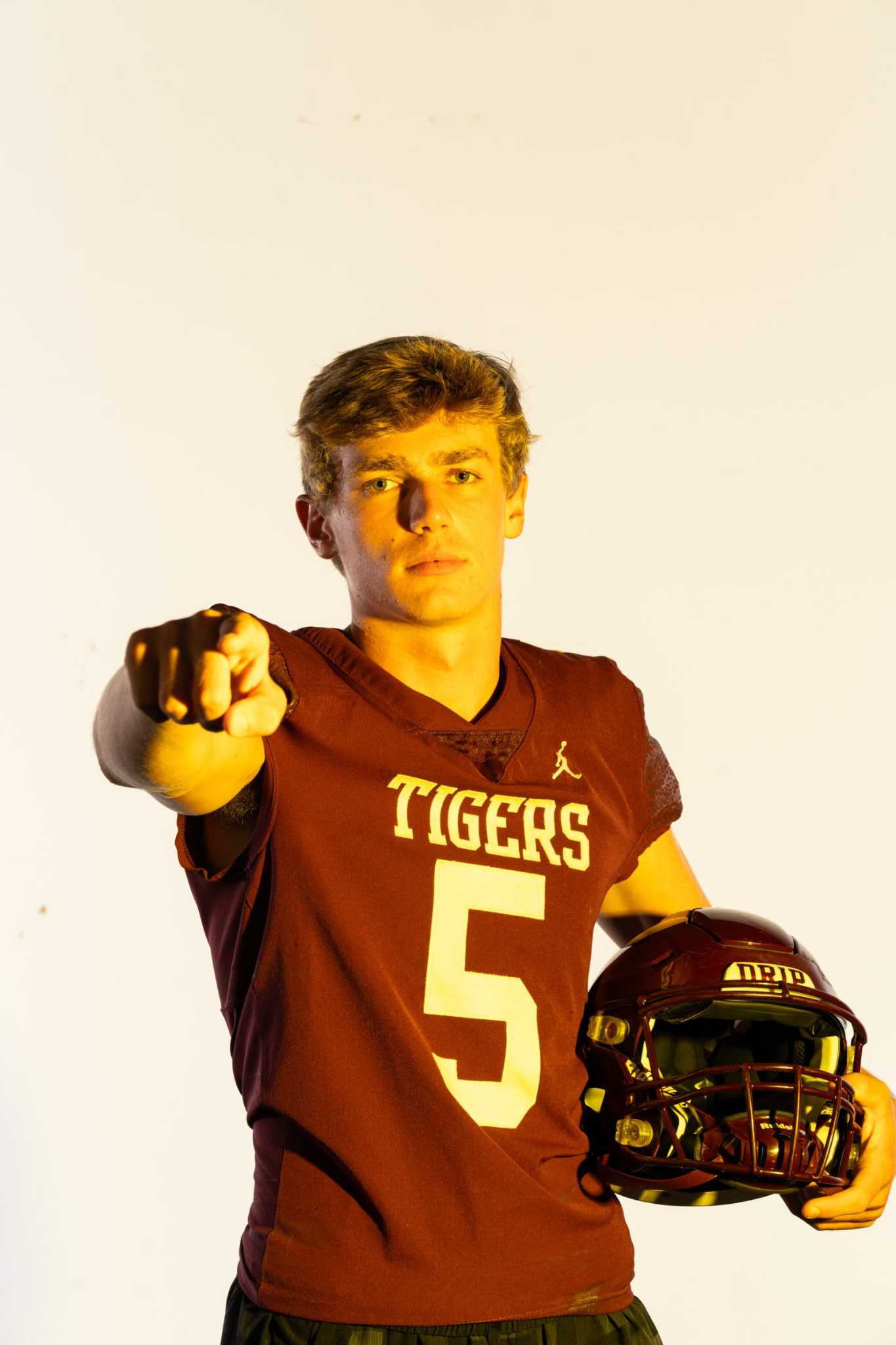 Faces off the field: Dripping Springs QB Maddox Maher