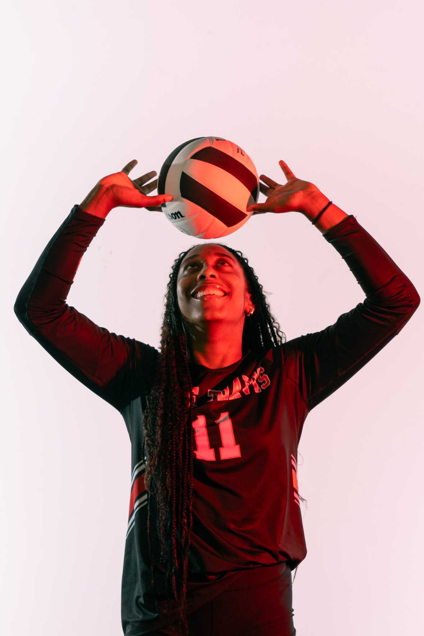 Faces off the field: Layla Todd, senior volleyball player, Lake Travis