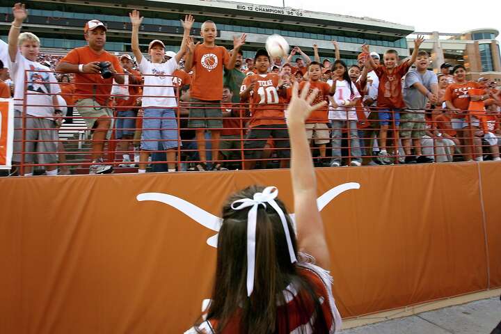 Texas Longhorns cheerleaders through the years, from 1955 to 2024