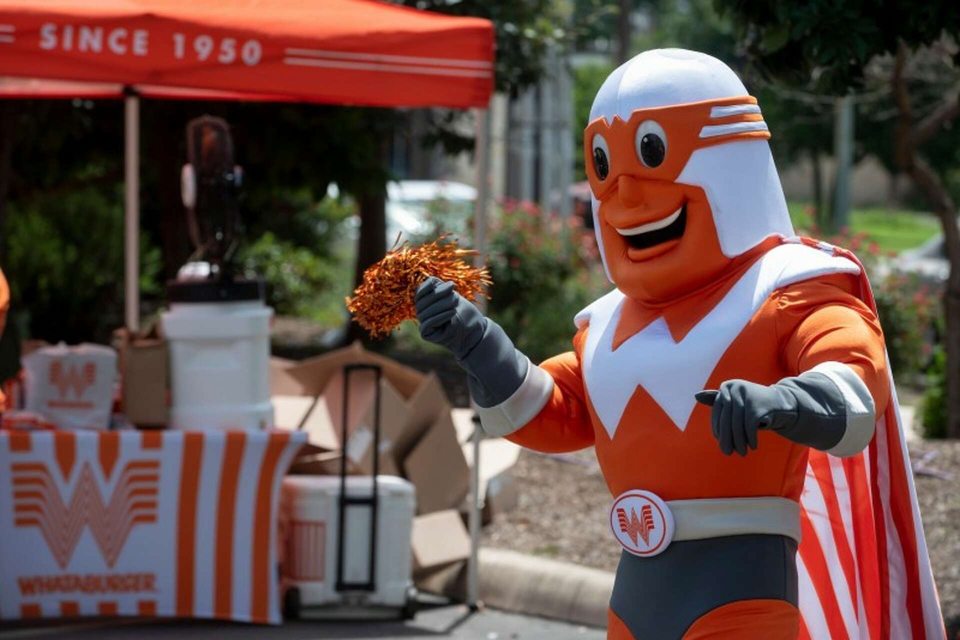 Here's the lore behind Whataburger's Y2K-era superhero mascot