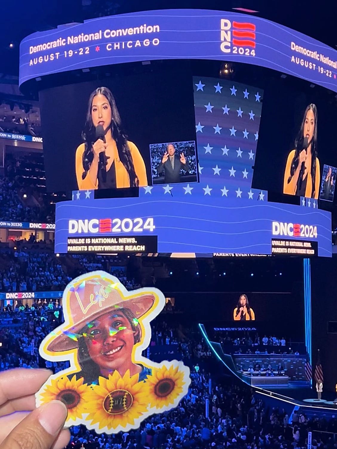 At DNC, mom of Uvalde shooting victim speaks about 'the daughter I will ...