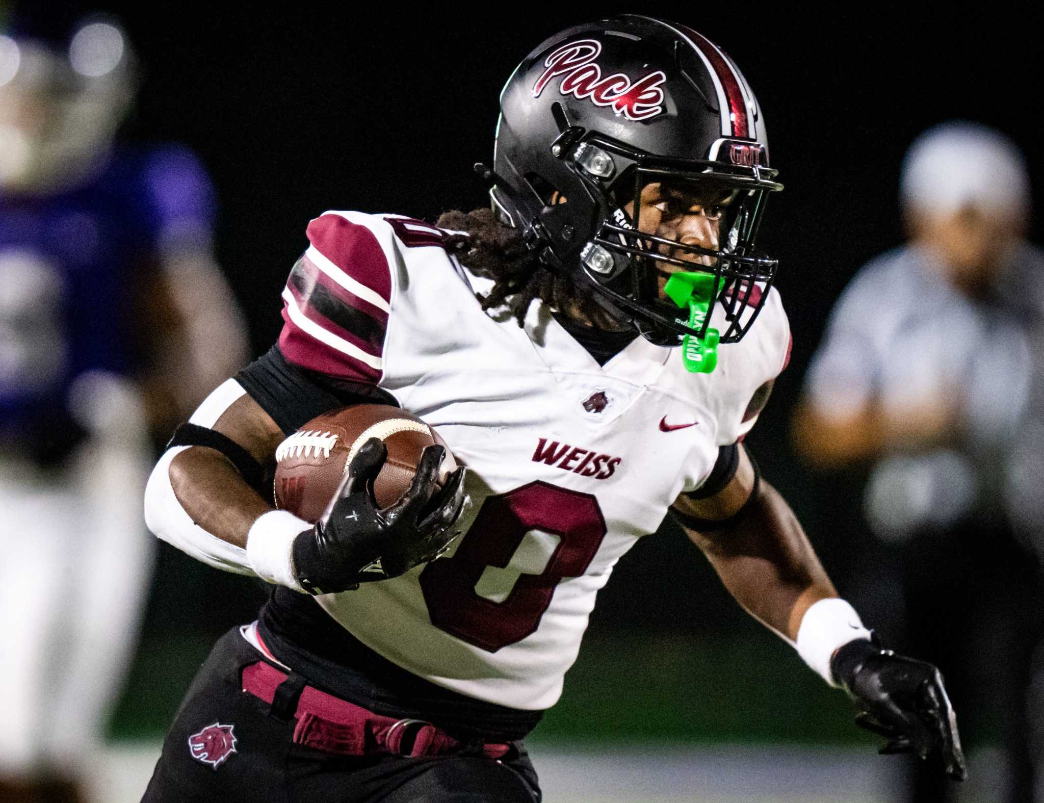 College Station football runs past Weiss in second half