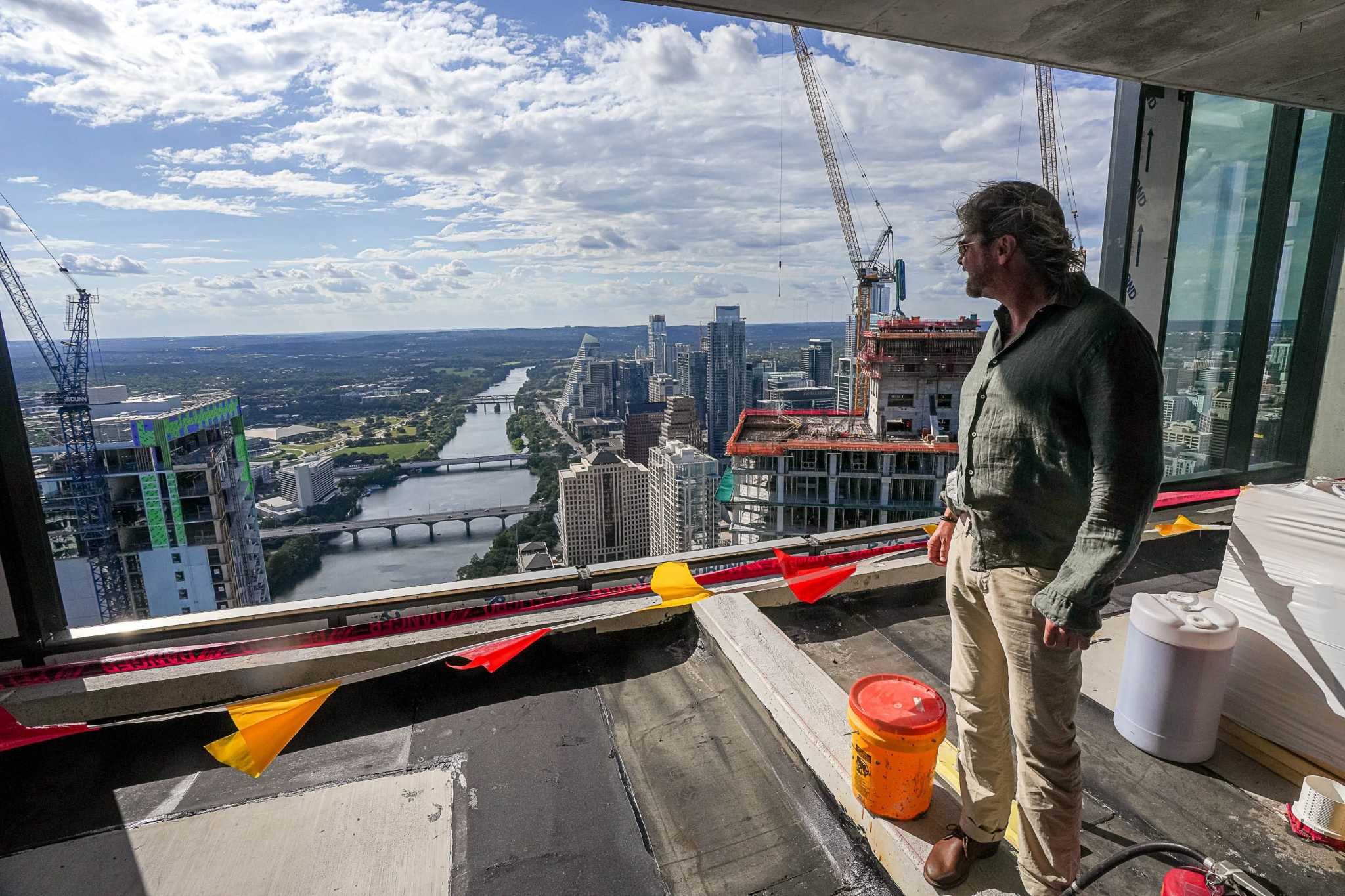 The Modern, a 56-story condo high-rise in downtown Austin, marks ...